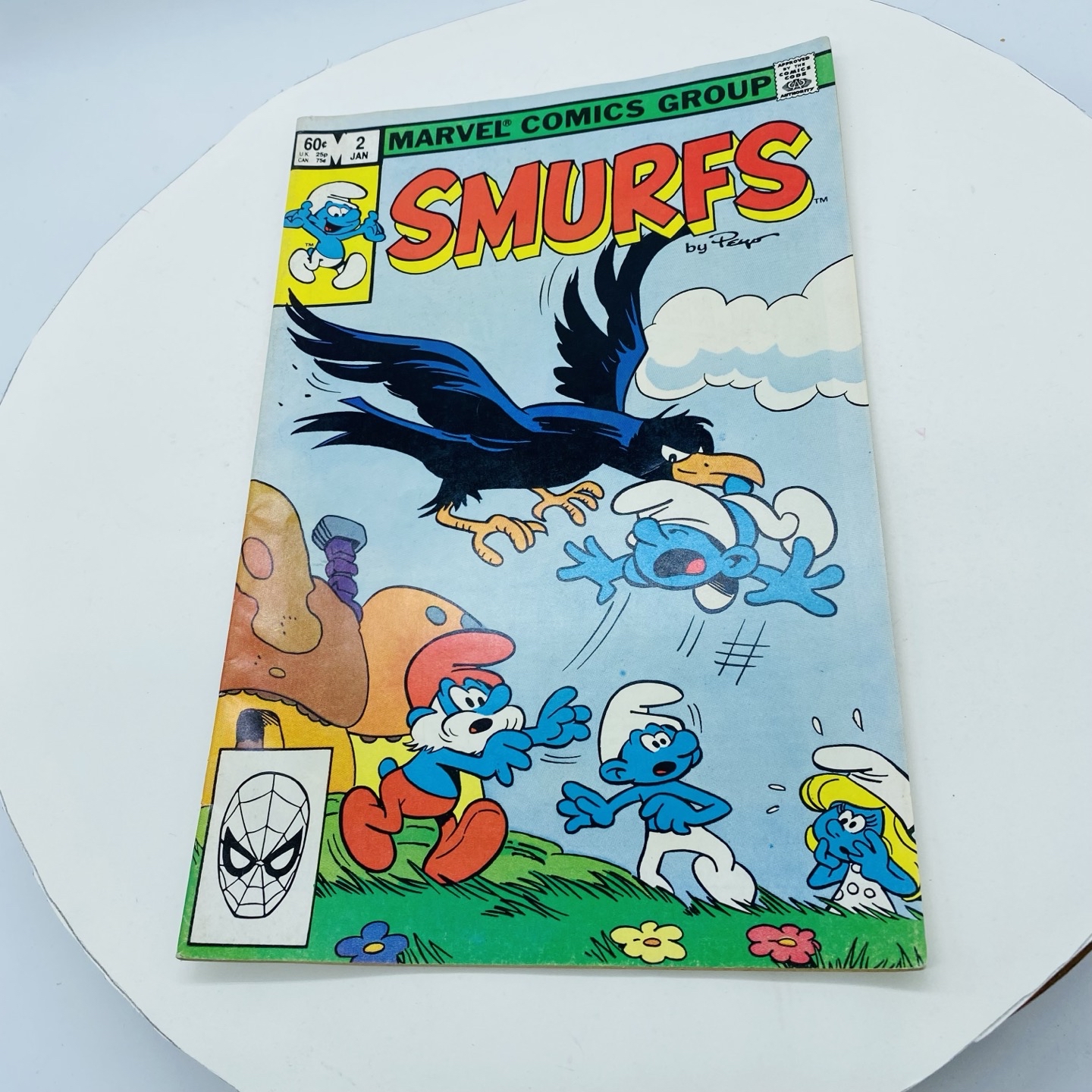 Marvel Comics Group Smurfs Comic 2 Jan 1981
