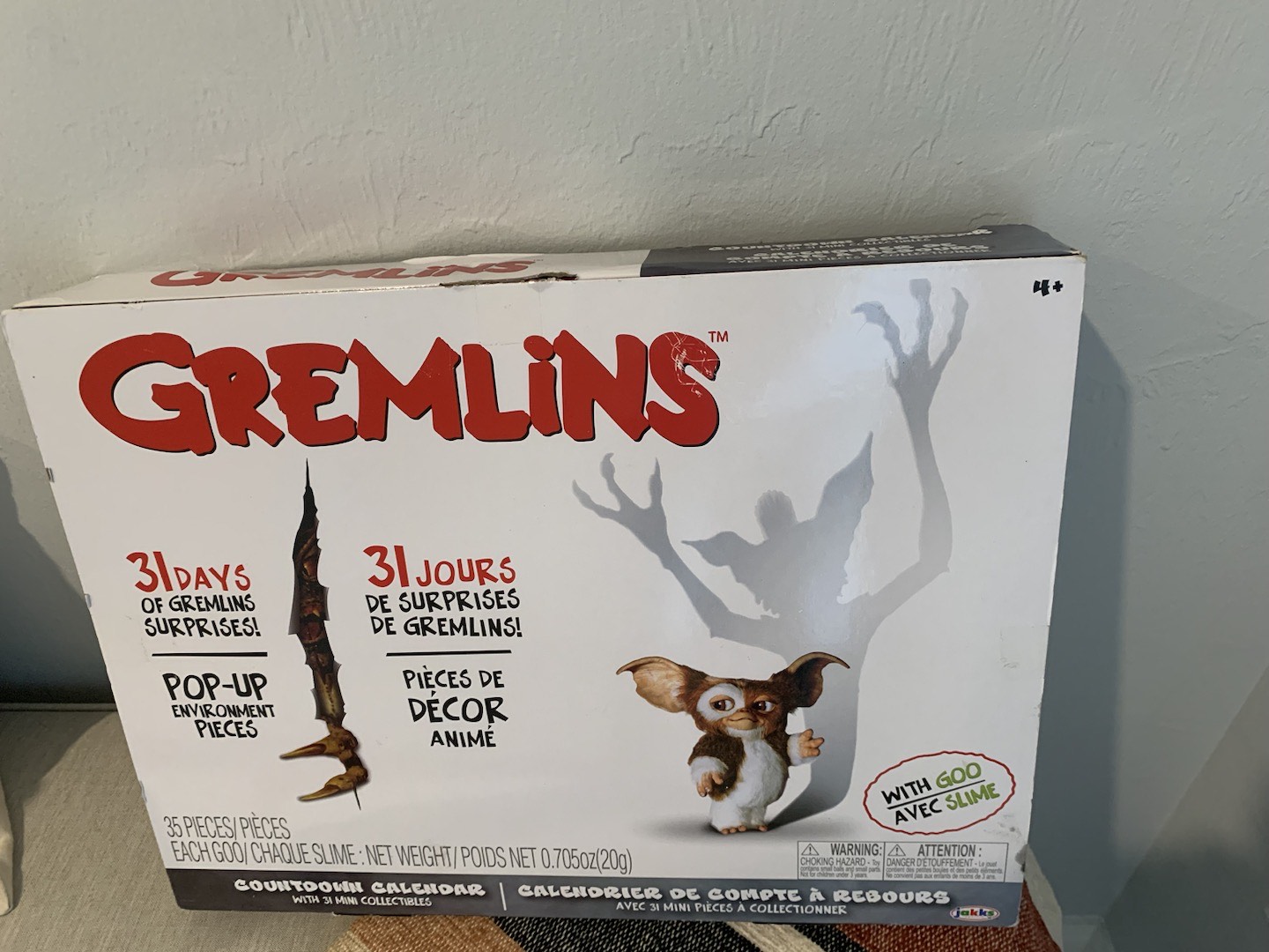 Gremlins 31 Day Countdown Advent Halloween Christmas Calendar,Jakks