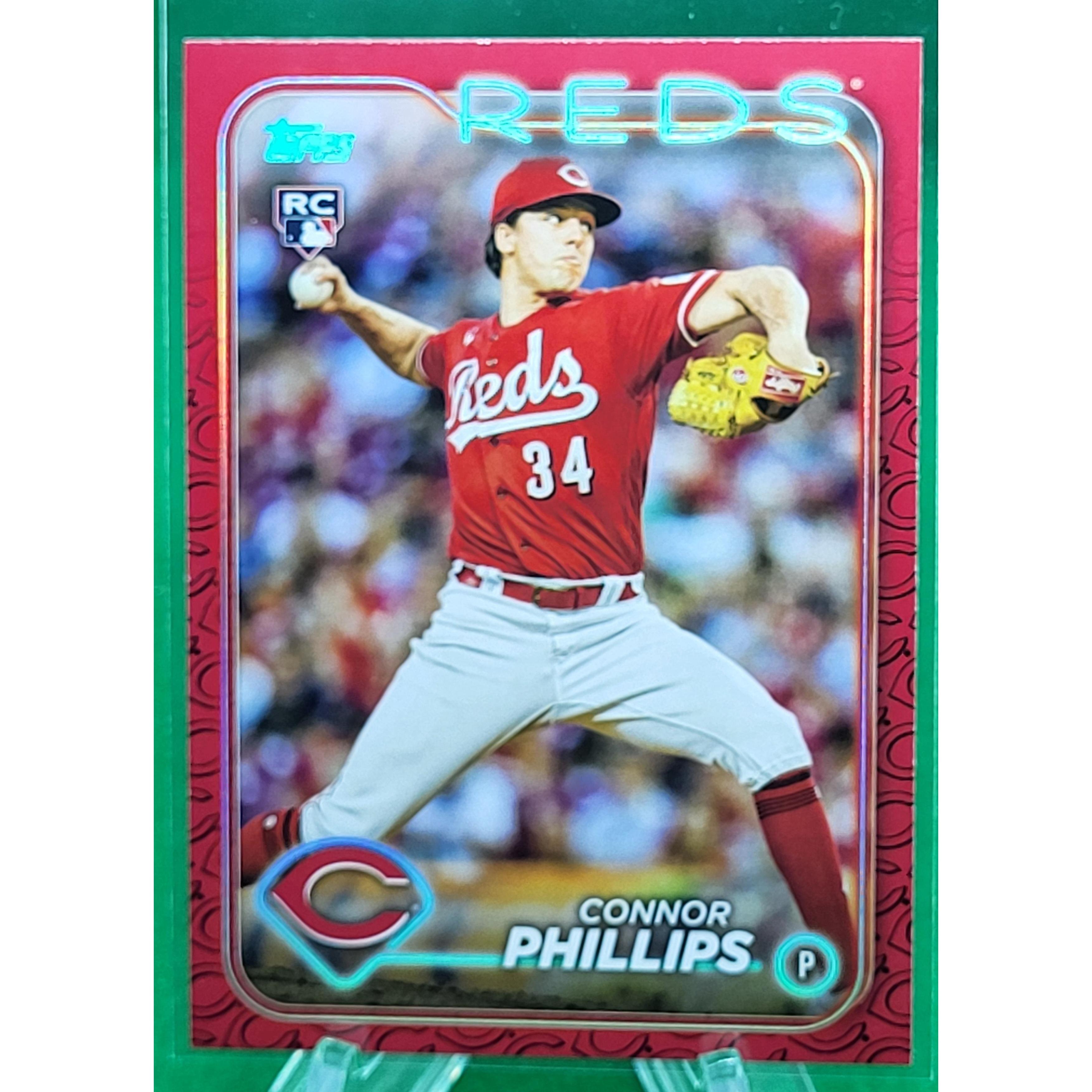 Connor Phillips 2024 Topps Team Card Variation RC Reds