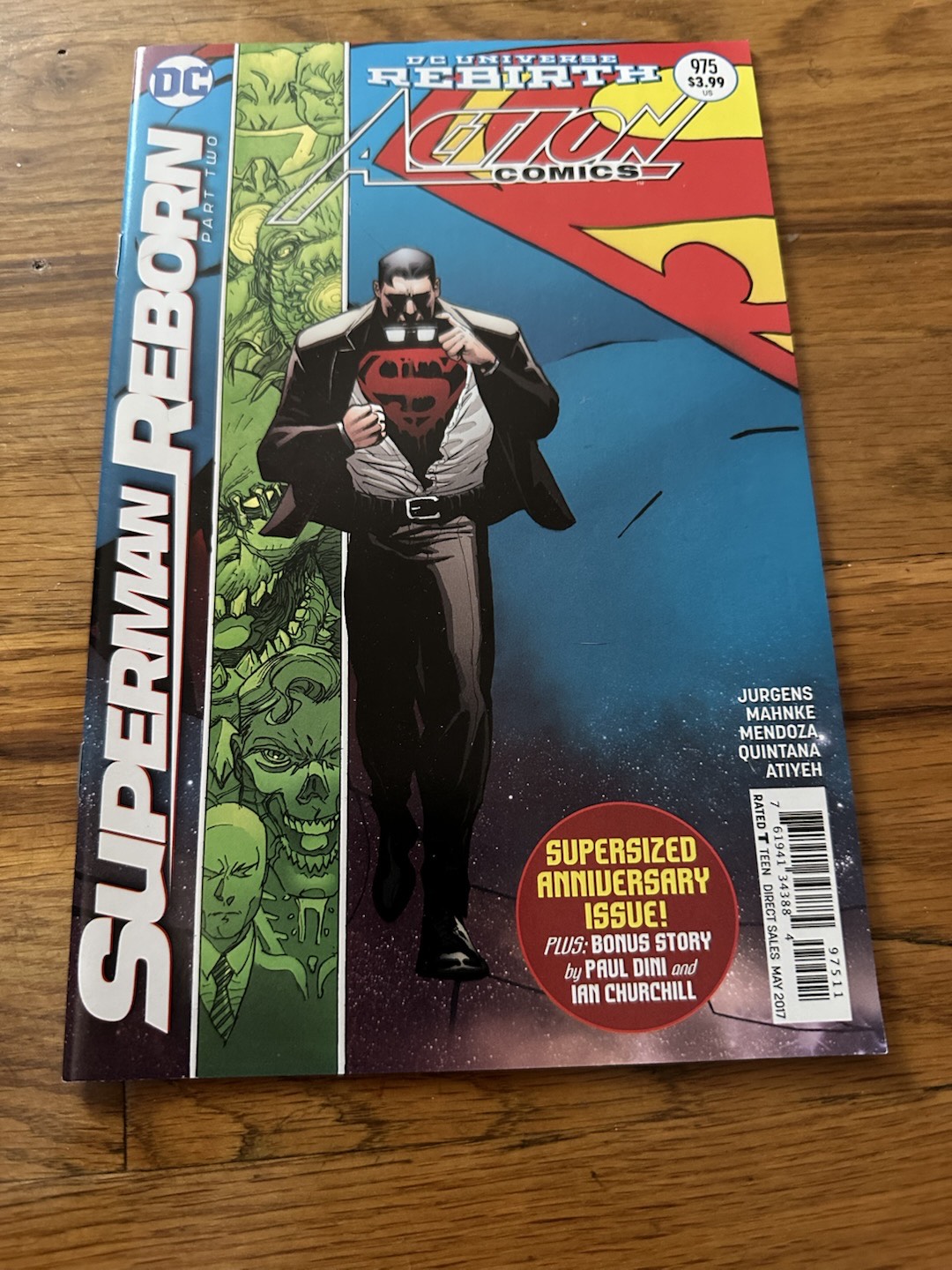 DC Universe Rebirth Superman Reborn Part Two Vol. 975