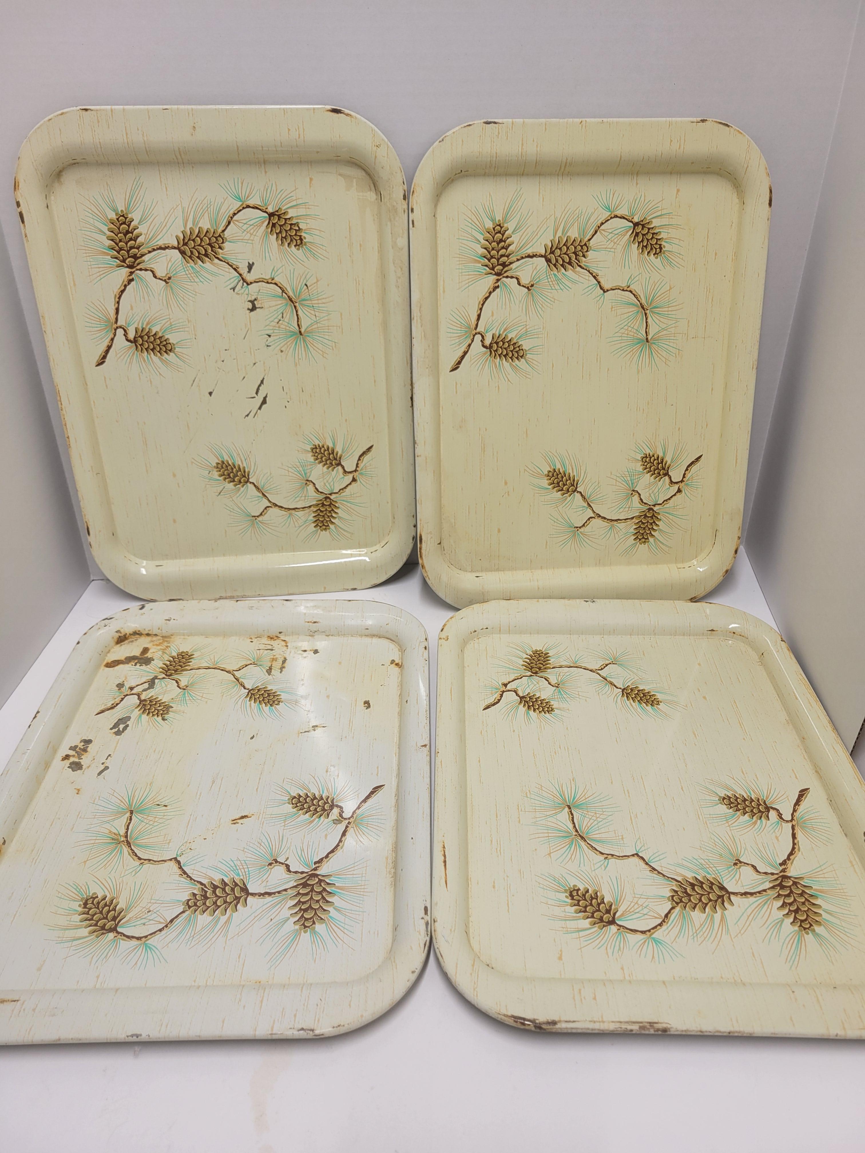 Mcm Tv Trays Set Of 10