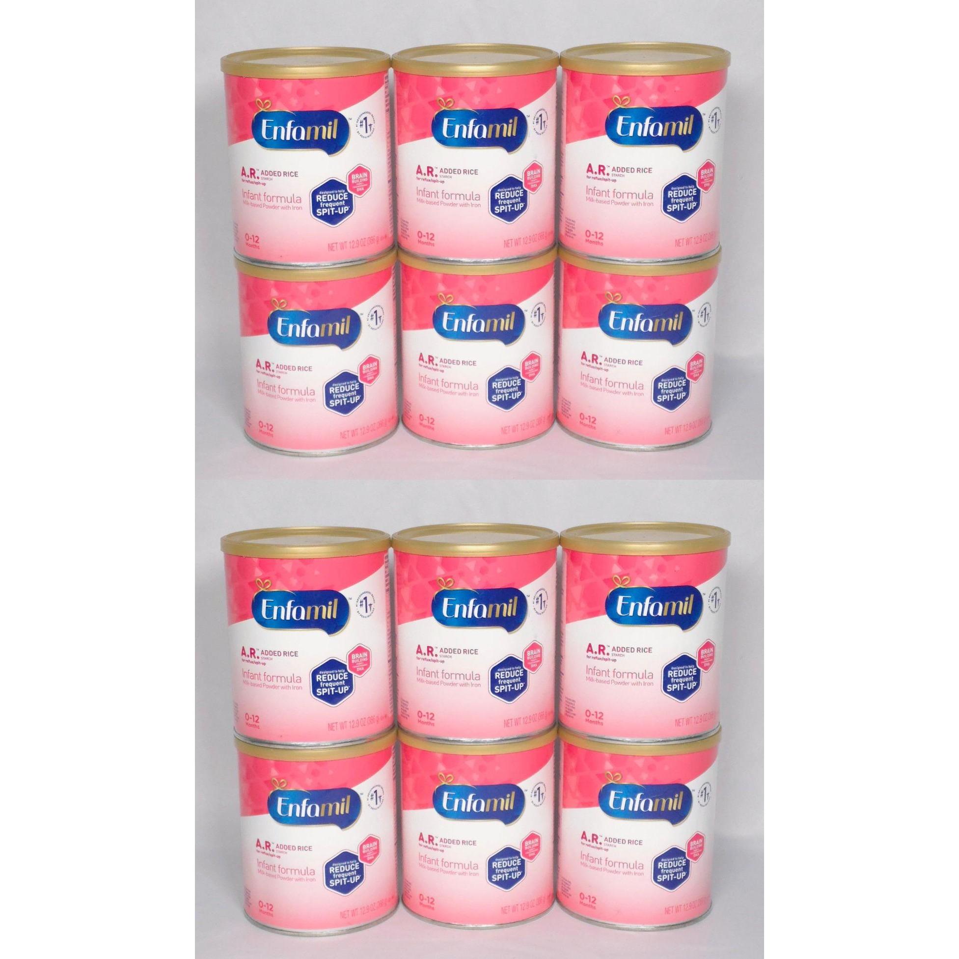 $320 VALUE ~ 12 cans of Enfamil 12.9oz A.R Added Rice 0-12 Months ...