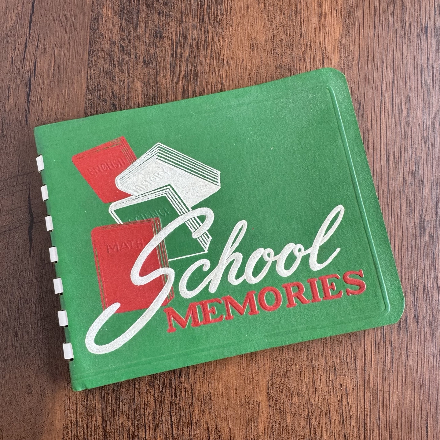 Vintage School Memories Booklet with Photos & Names Ephemera