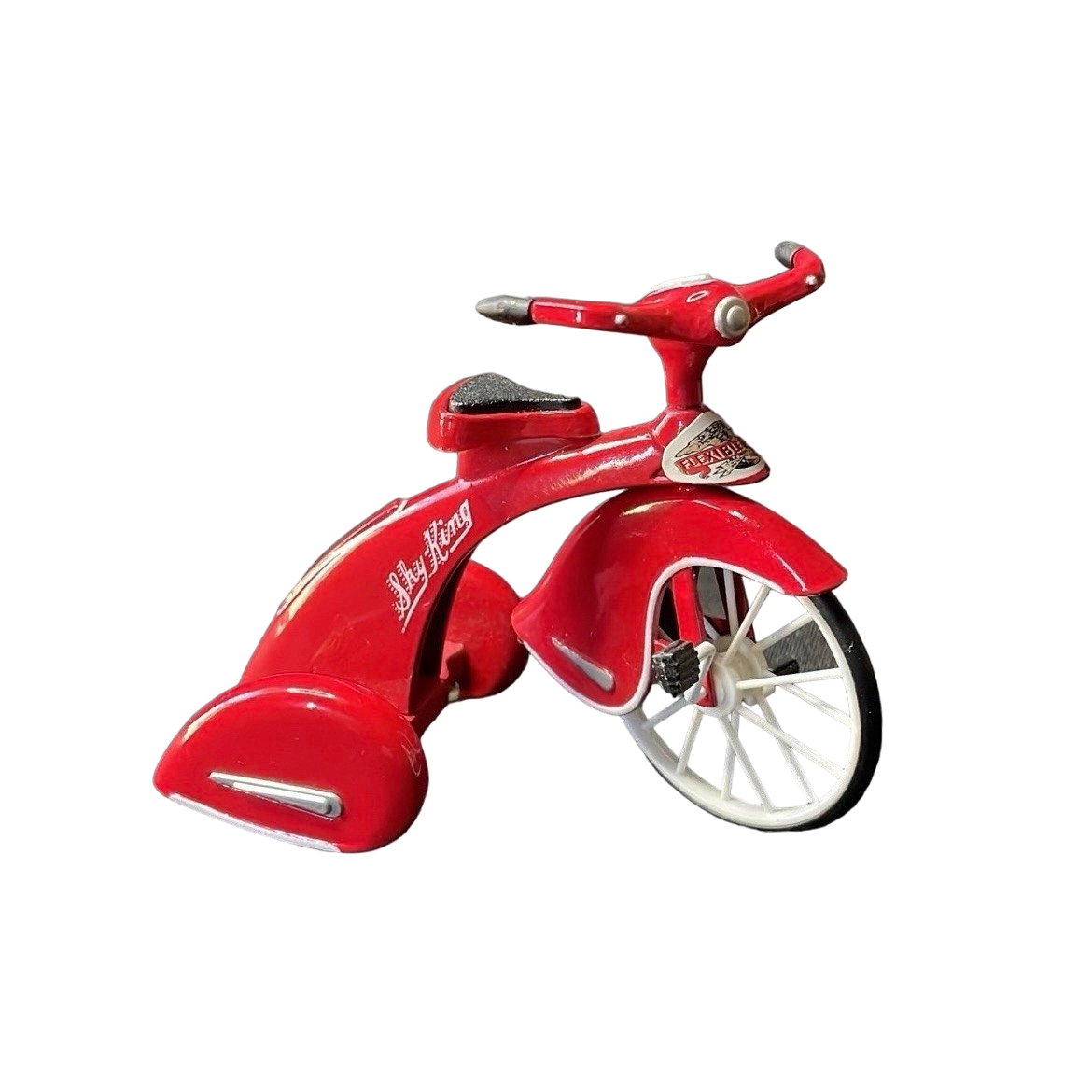 Diecast Flexible Flyer Velocipede Sky King Miniature Tricycle Bike Toy ...