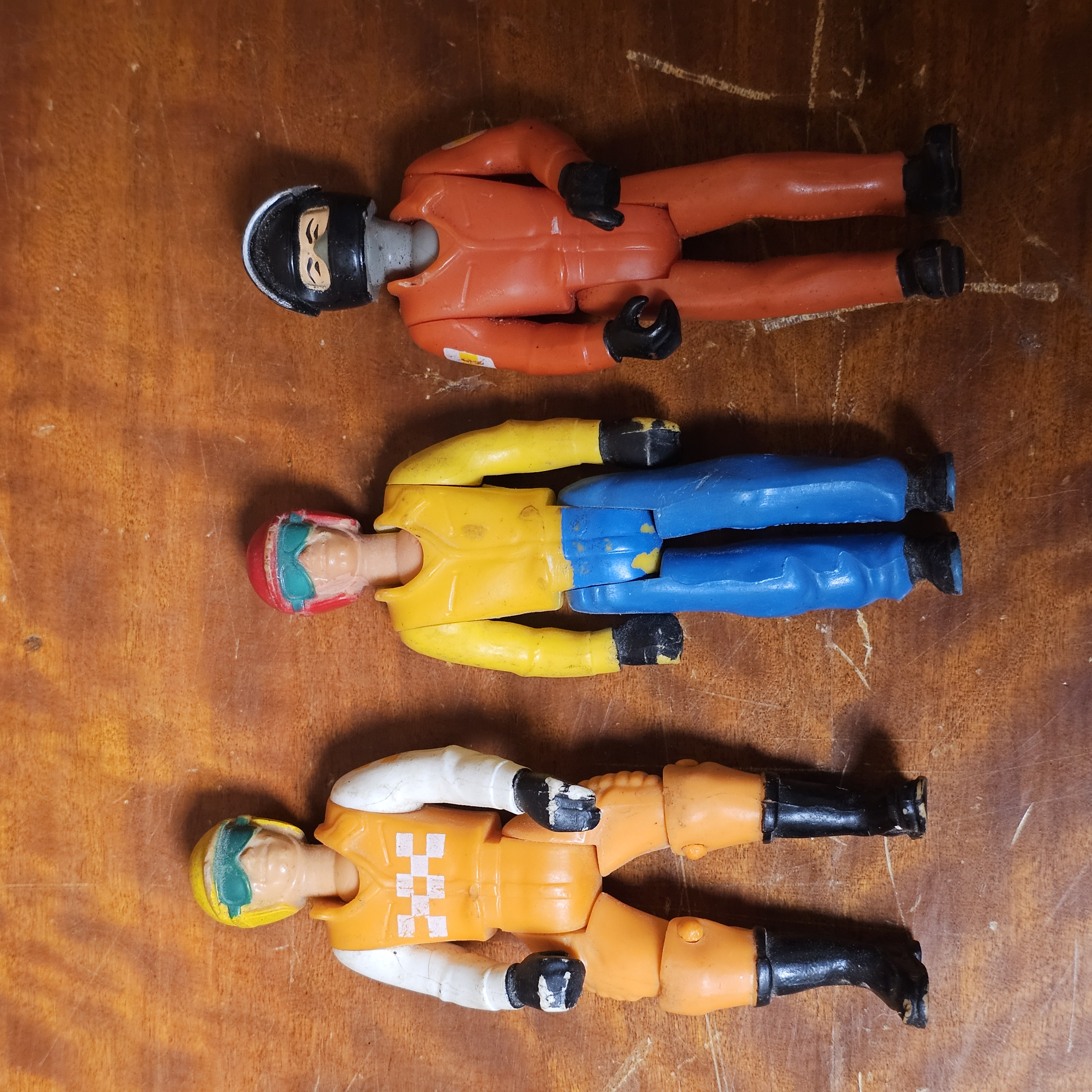 Vintage 1970s/80s Race Car Driver Action Figure Lot Fisher Price ...