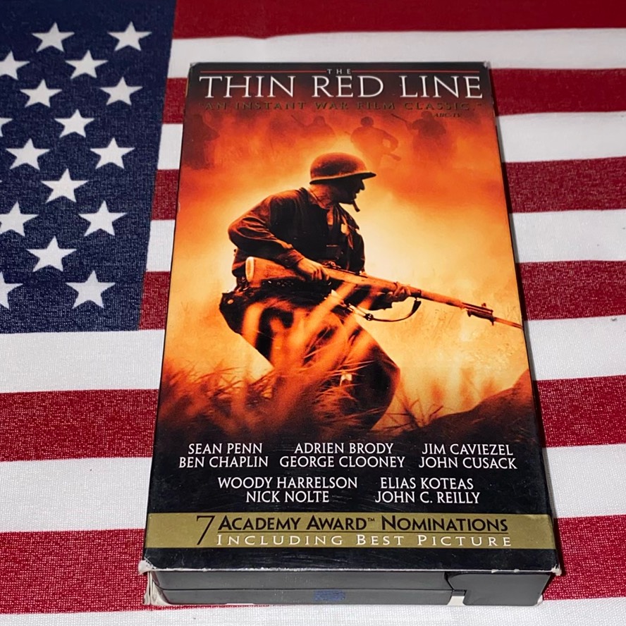 THIN RED LINE VHS Tape