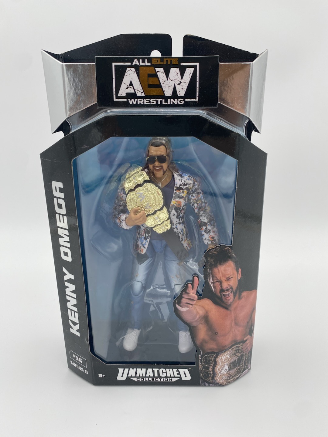AEW Kenny Omega Series 5 Unmatched Collection Action Figure #36 - Sealed - 2022