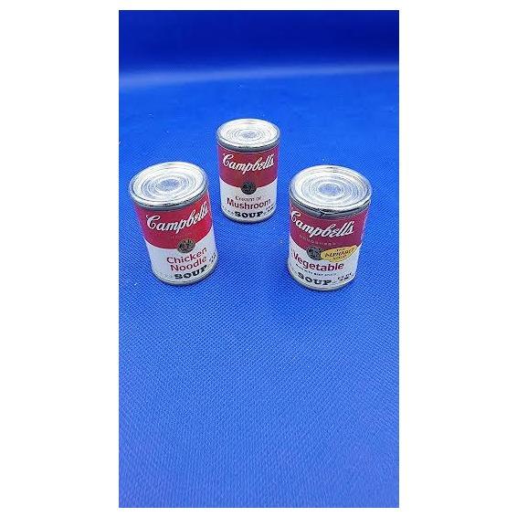 MINI SOUP CANS CAMPBELLS TIN CO.