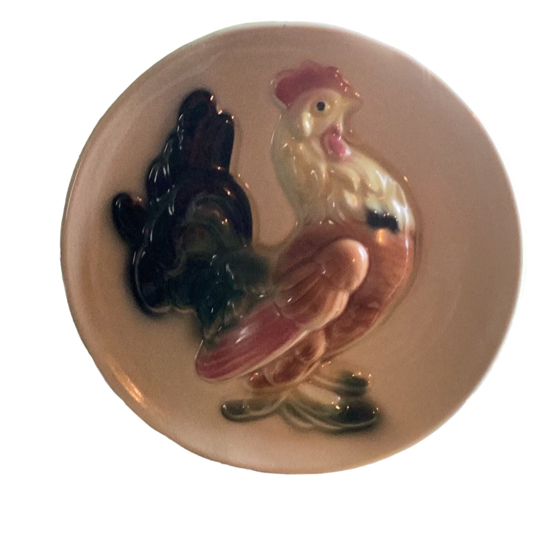 Gorgeous Royal Copley Chicken Wall Pocket Or Vase