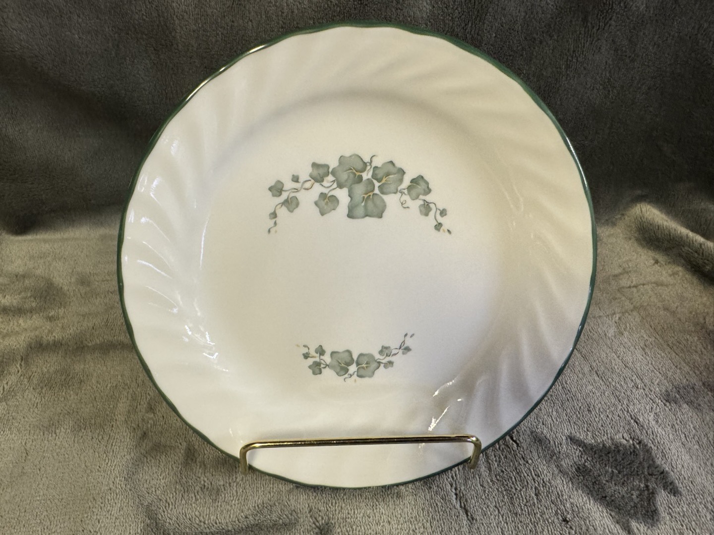 3 Available Vintage Corelle Corningware Callaway Ivy Swirl Bread Salad ...