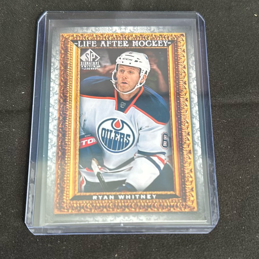 2020-21 SP Signature Edition Legends Life After Hockey Ryan Whitney LA-6