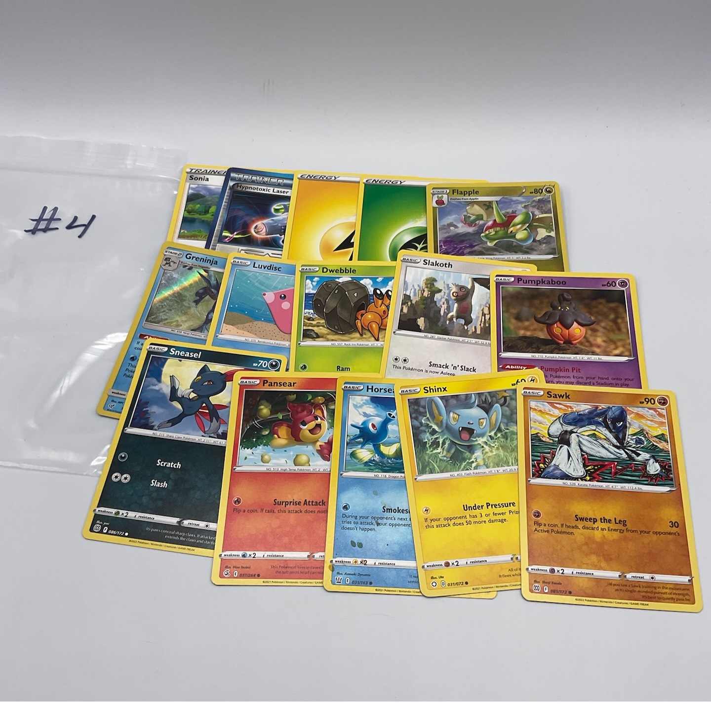 #4 Lot Of 15 Pokémon Cards