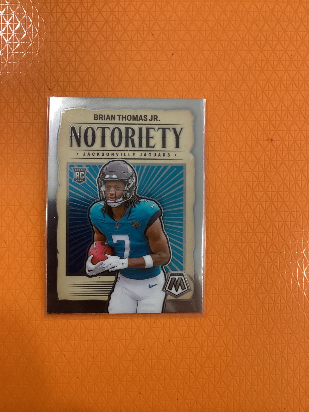 2024 Panini Mosaic - Brian Thomas Jr #25 RC - Notoriety - Jacksonville ...