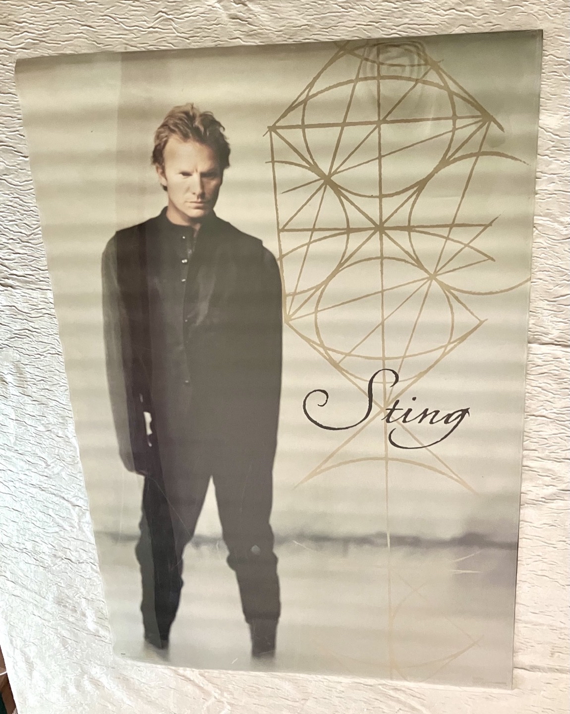 Poster 1991 Sting Gordon Sumner Musician 17 Grammy Award Artist Rock ...