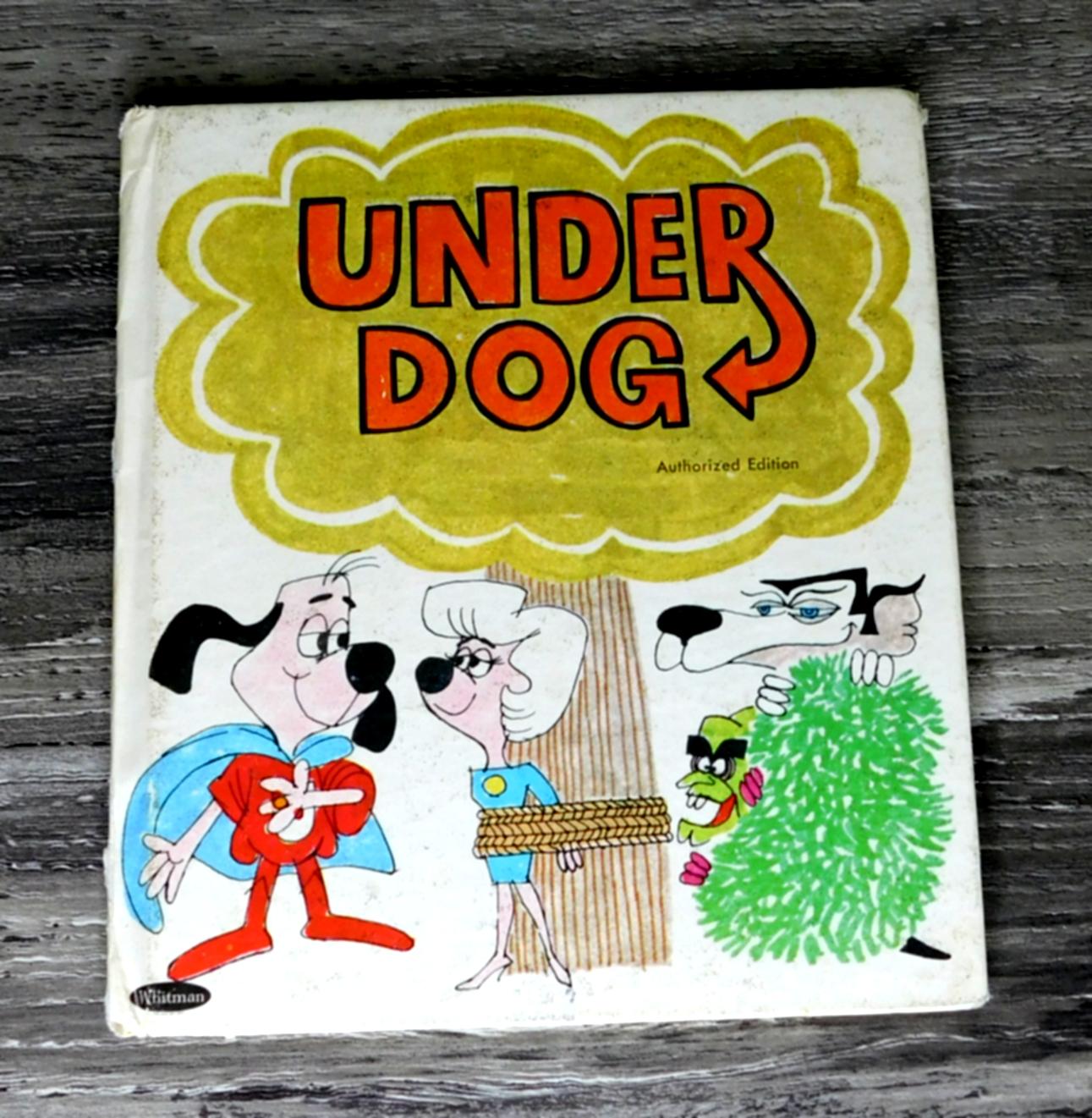 Vintage UNDERDOG Tell a Tale Small Book ~ Hardcover 1966📚