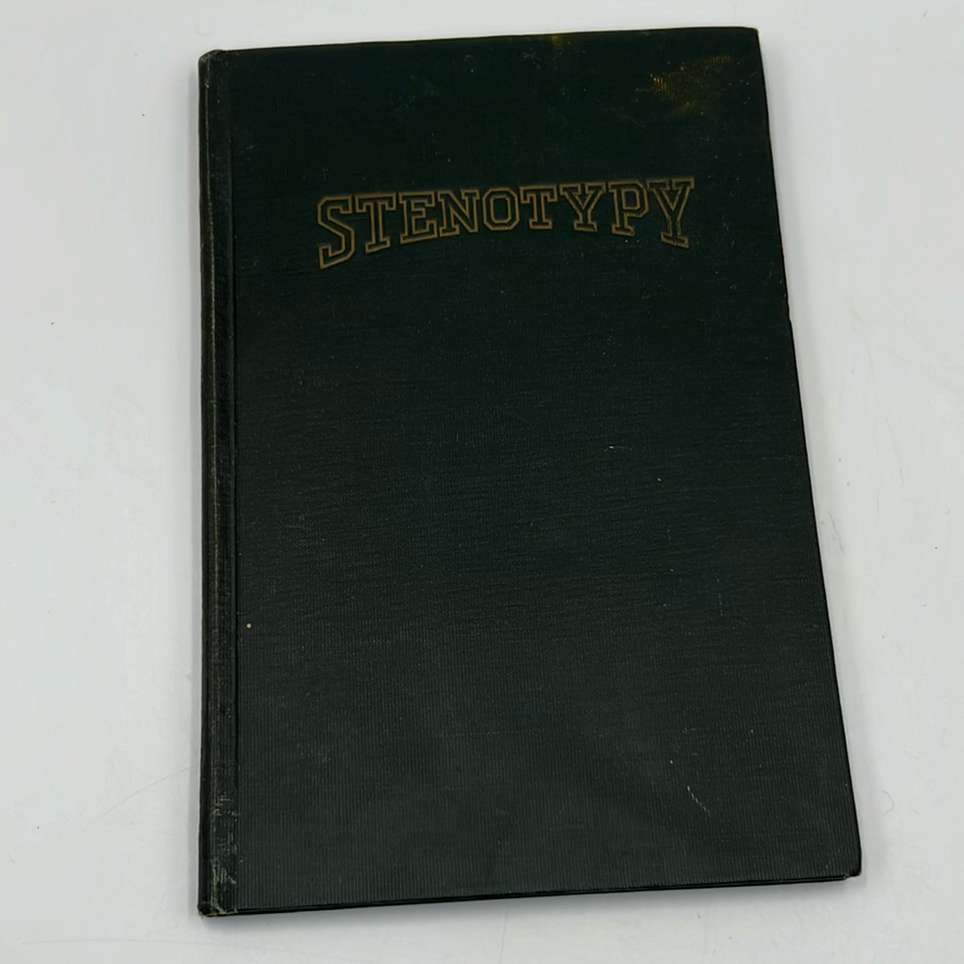 1935 Edition “The Theory Of Stenotypy The Machine Way In Shorthand”