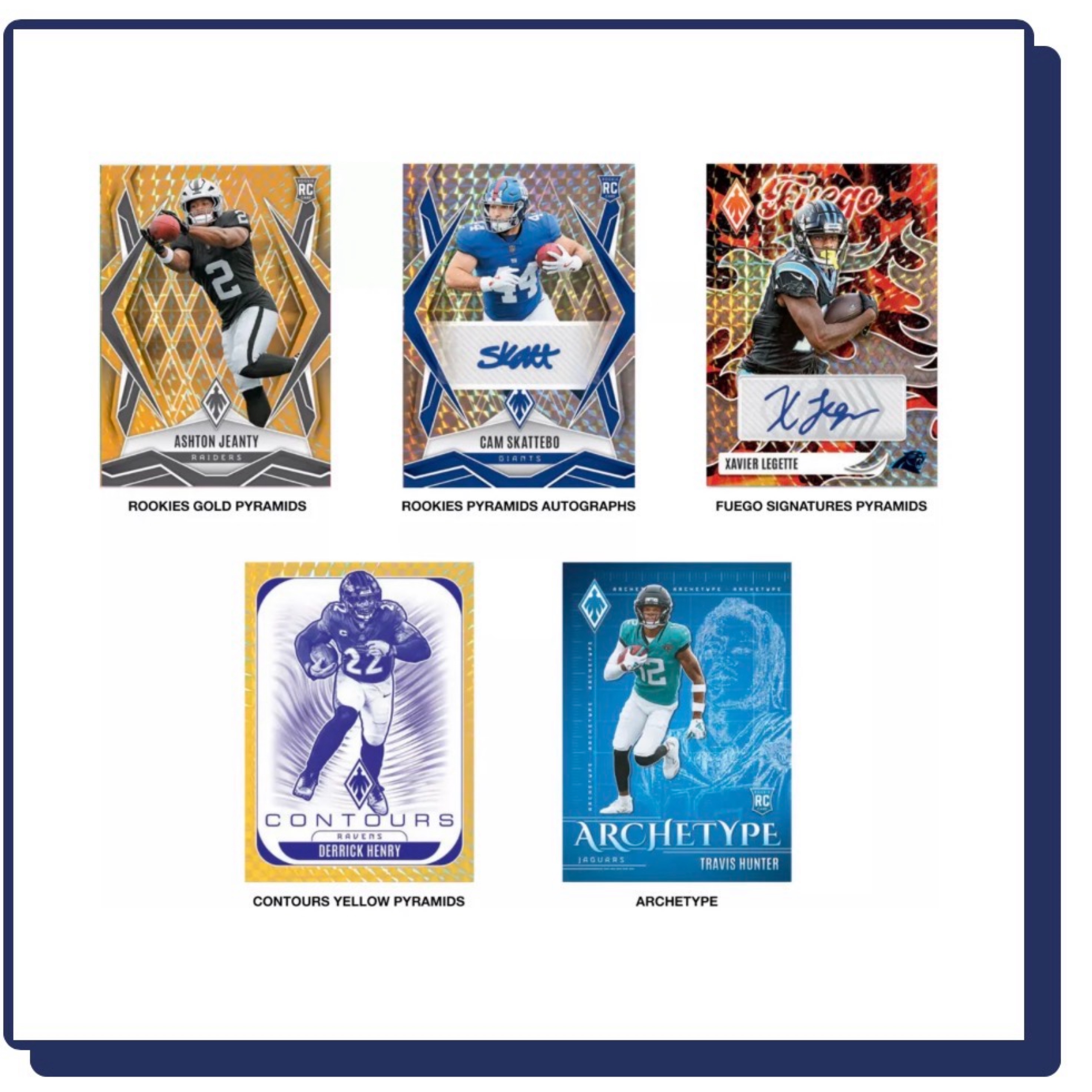 2025 Phoenix Football 1/2 Case Mega (10 Box) PYT Rip (Stack Ship)
