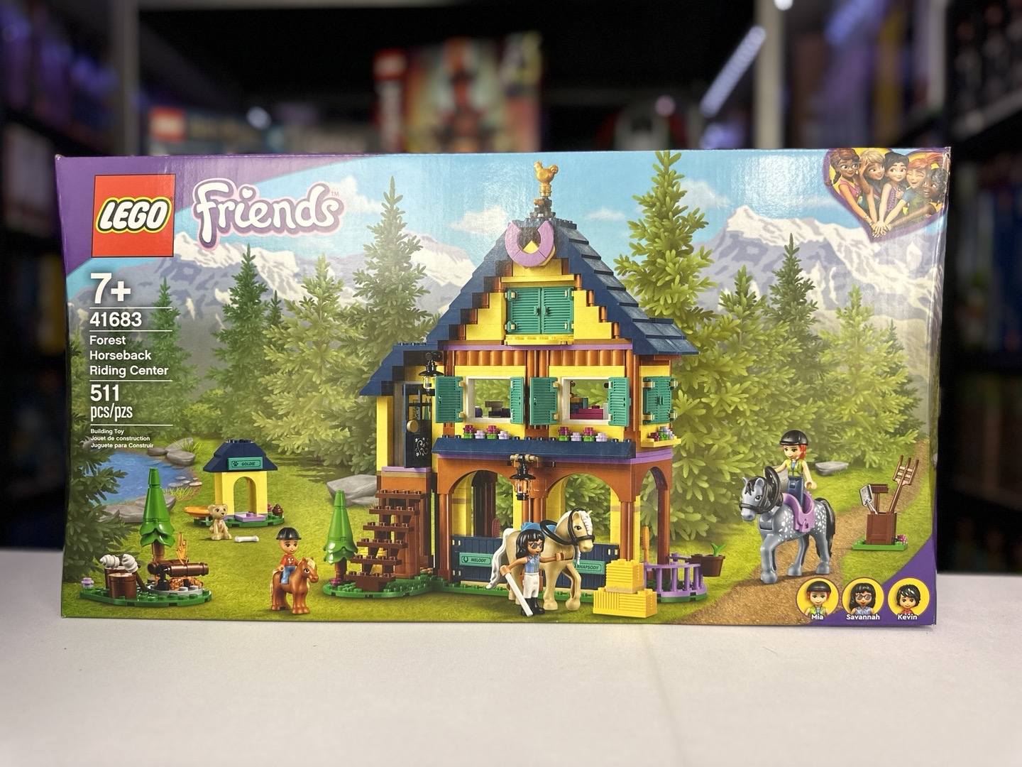 LEGO Friends Forest Horseback Riding Center 41683, Brand New & Sealed