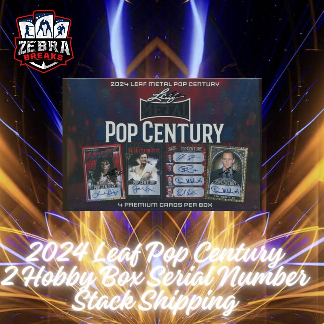 ZB 24192: 2024 Leaf Pop Century 2 Box Stack Serial Number