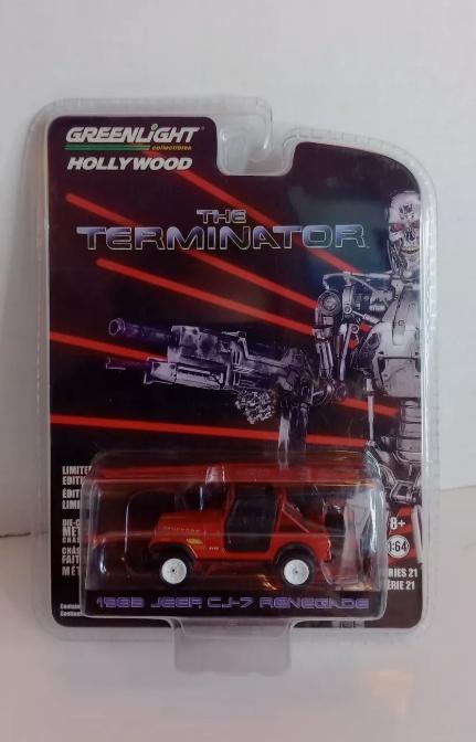 Greenlight Hollywood The Terminator 1983 Jeep CJ-7 Renegade 1:64 Limited Edition