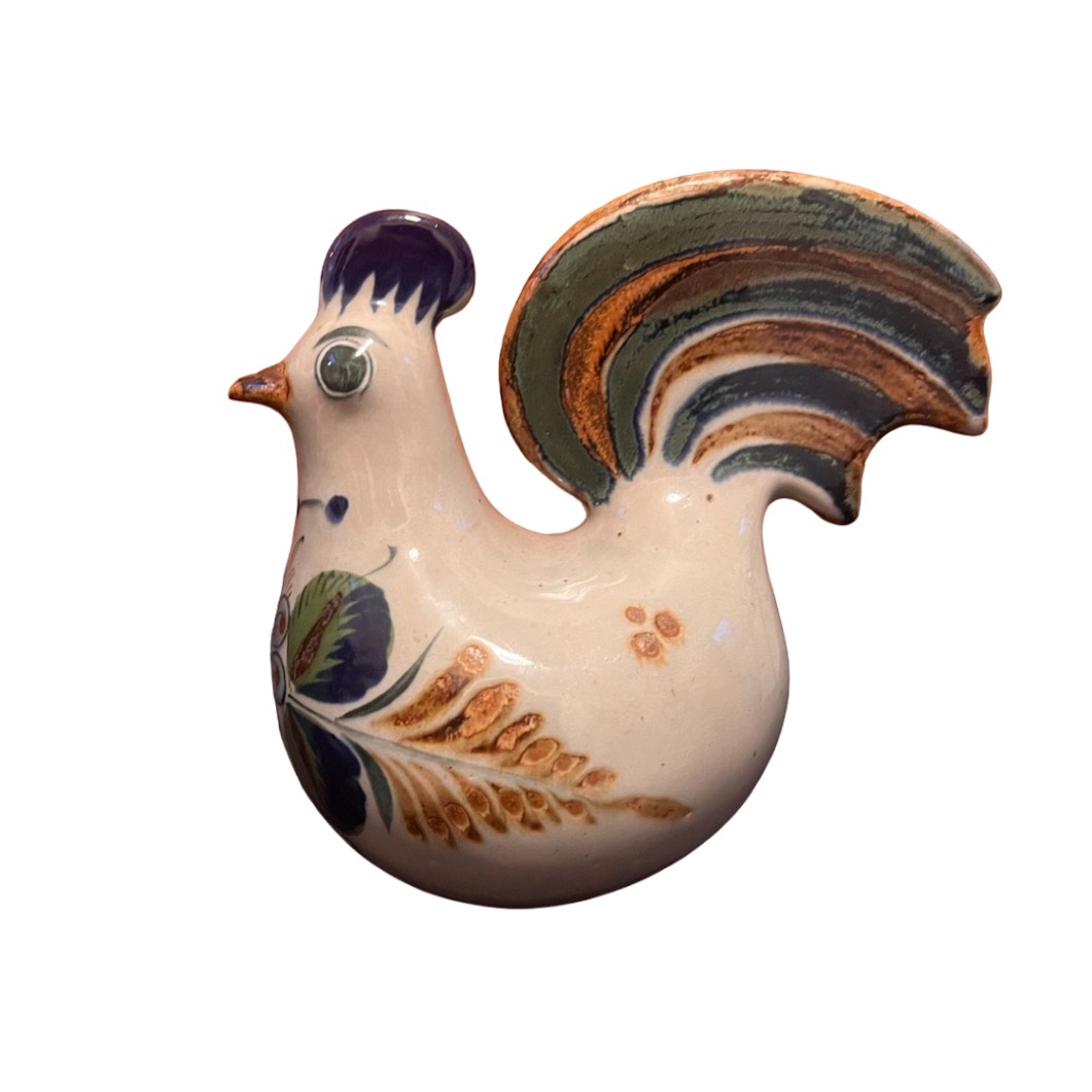 Erandi Tonala Pottery Rooster Hen