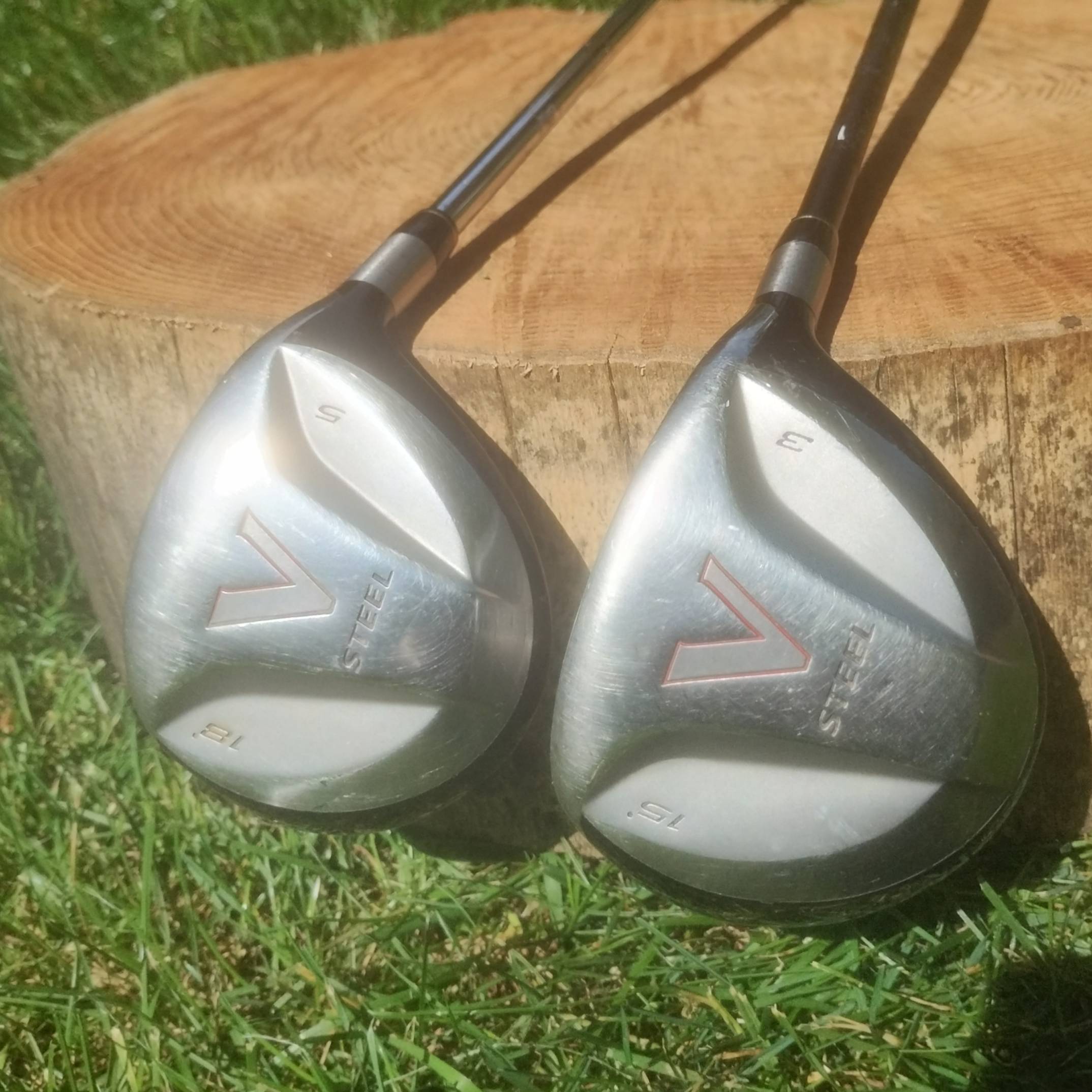 TaylorMade V Steel 3 & 5 Fairway Wood Set