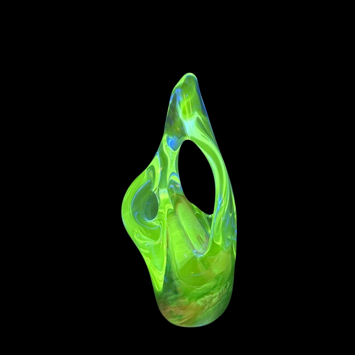 Robinson Scott Signed Studio Art Glass Freeform Sculpture• paperweight ...