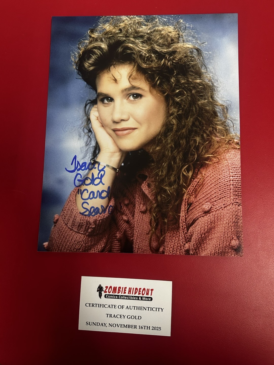 Tracey Gold Growing Pains Carol Seaver Autograph 8x10 Zombie Hideout ...