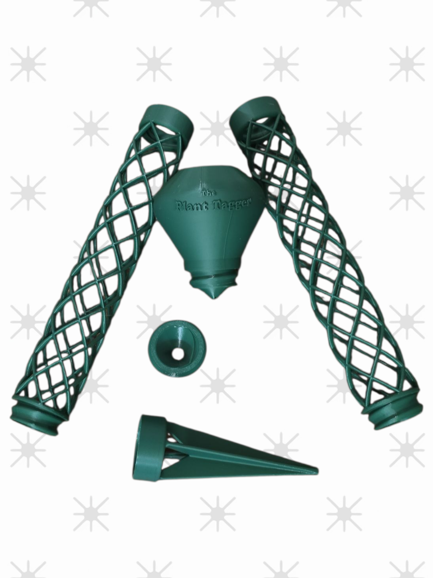 Mini Moss Pole - Dark Green