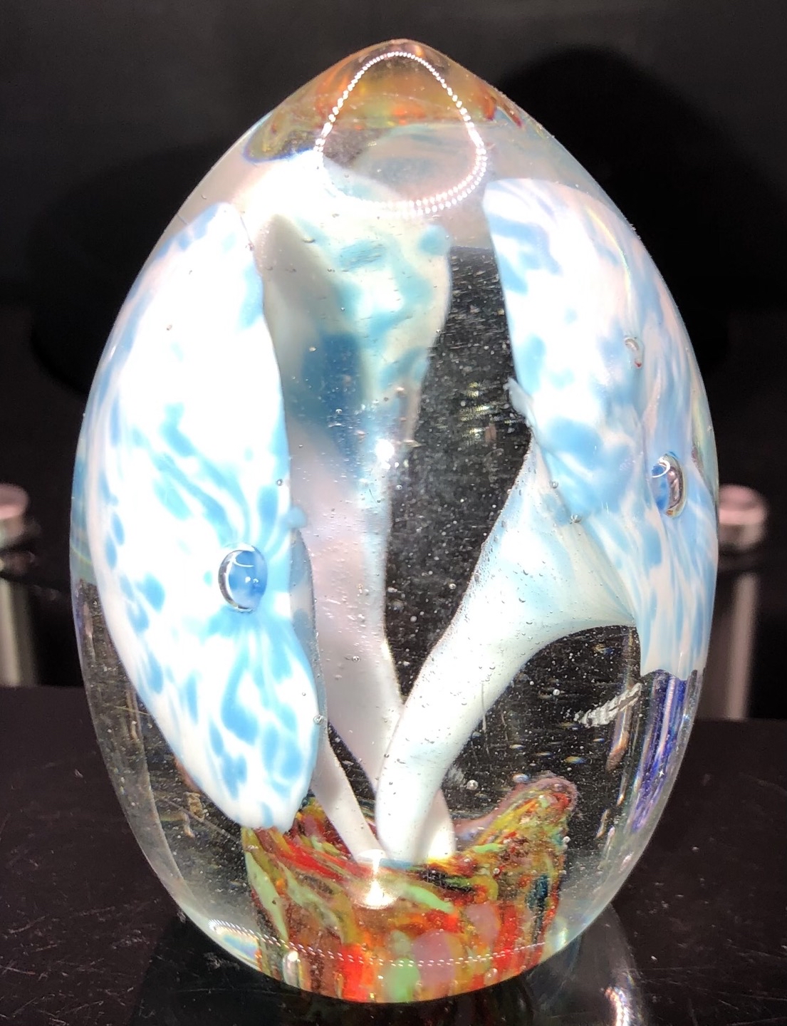 #13 - Art Glass-Japan Orleans Paperweight