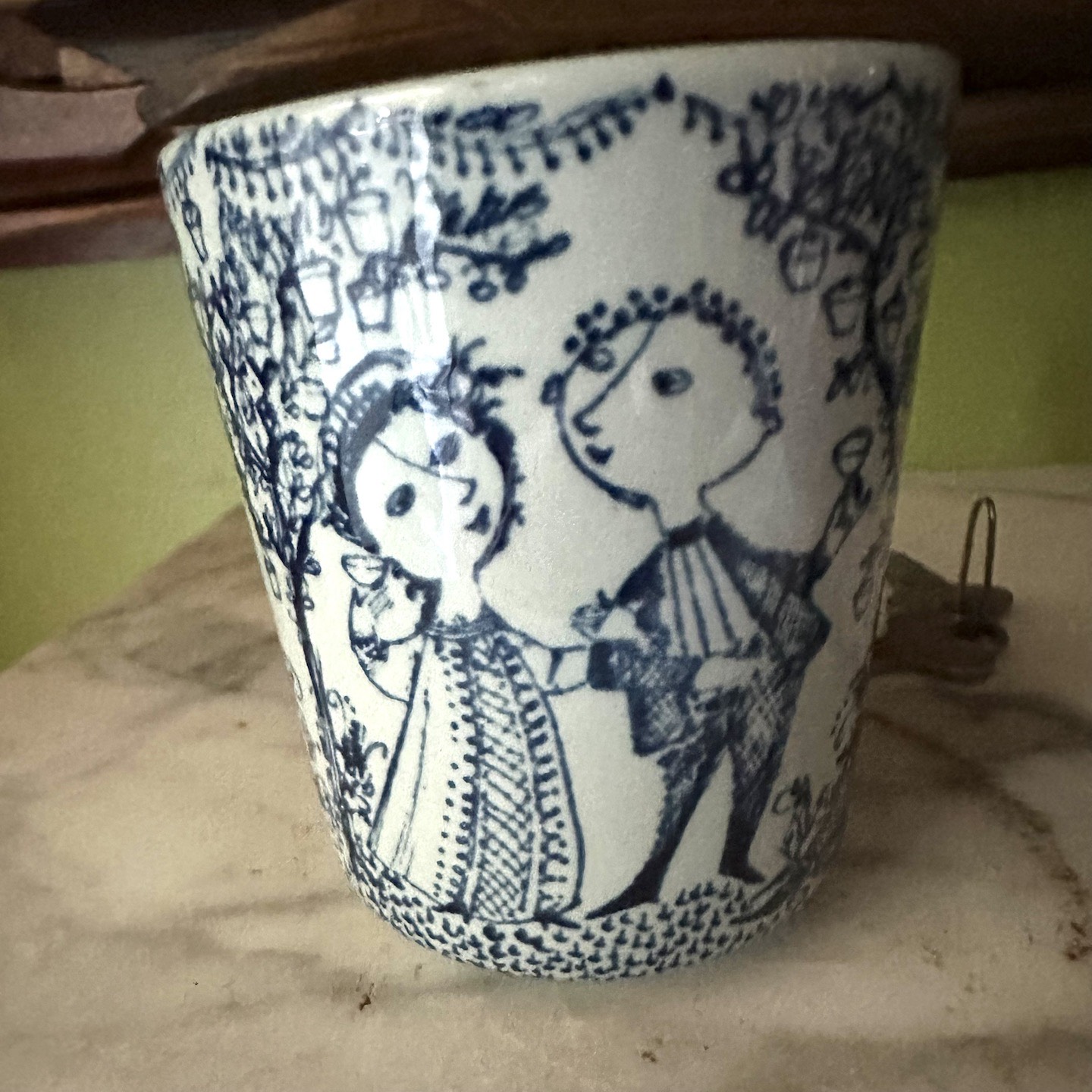 Bjorn Winblad Garden Party Demi Cup Tiny Vase Ceramic Nymolle Denmark