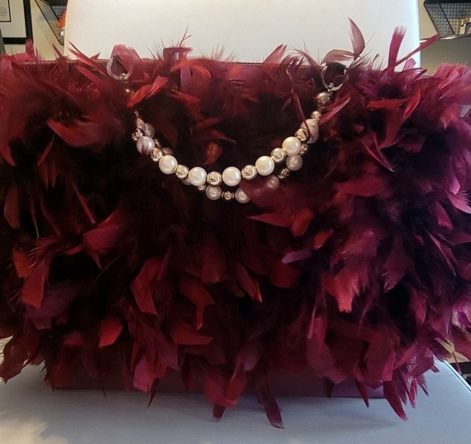 Feather Angel Bag by Miami Designer Irene Marie