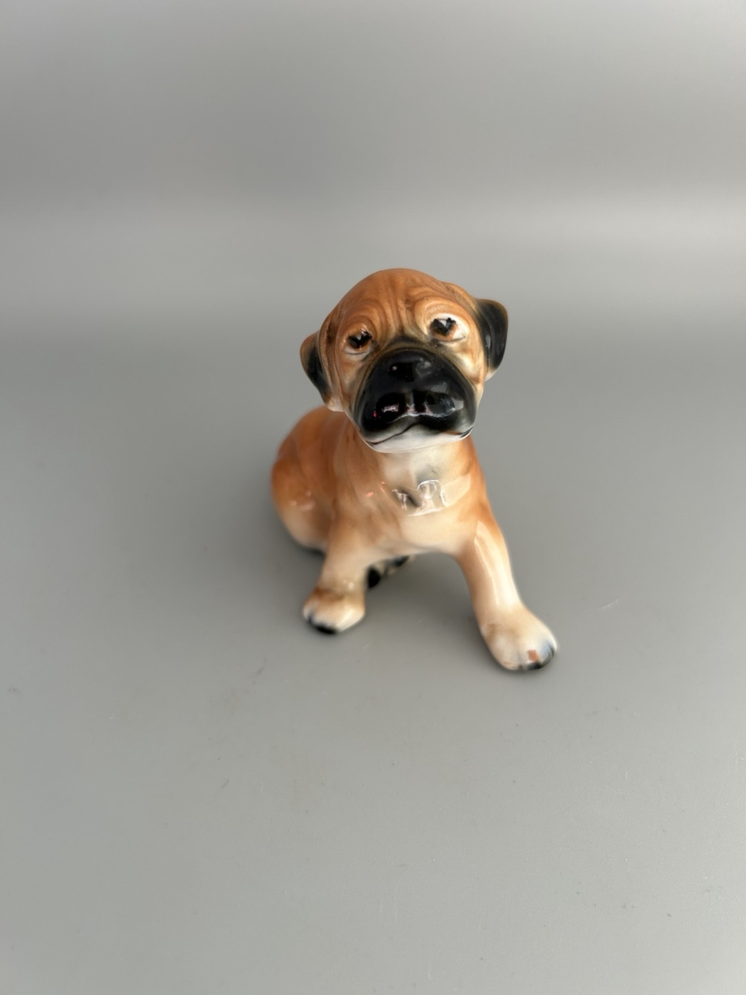 Ceramic Boxer Puppy