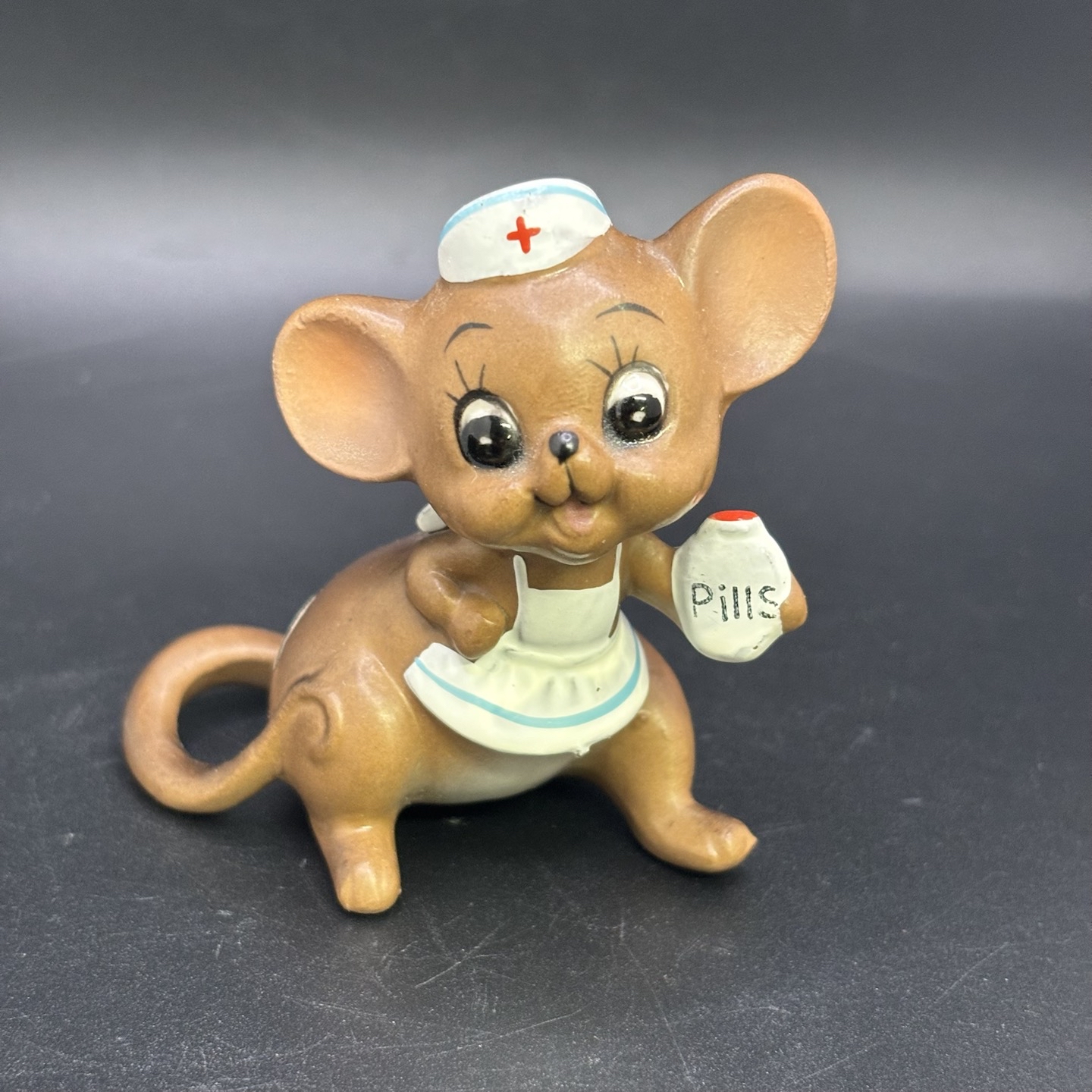 Josef Originals Nurse Mouse With Orignal Sticker