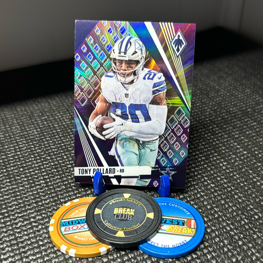 2023 Phoenix Tony Pollard Sp Color Burst Dallas Cowboys