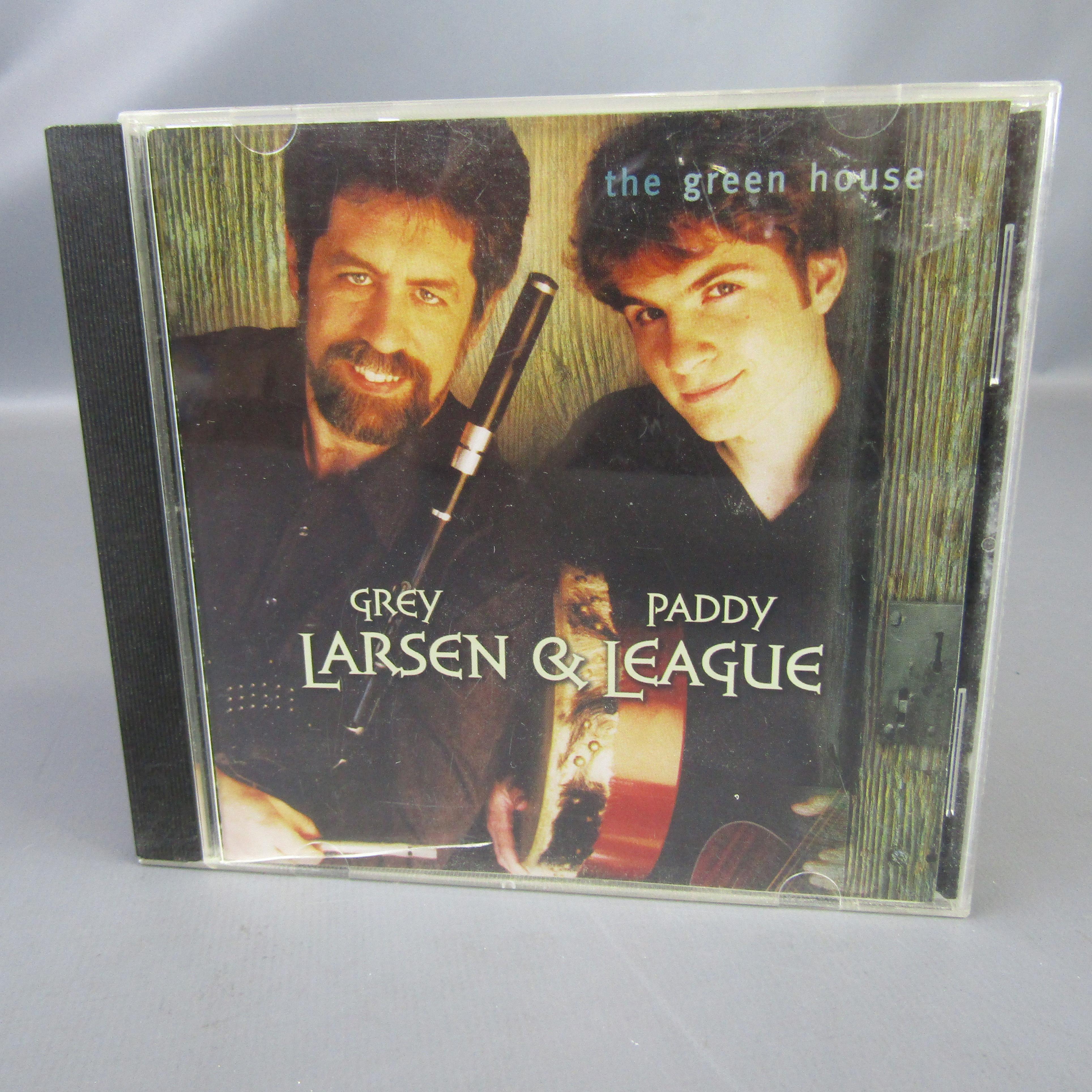 Grey Larsen & Paddy League The Green House CD Irish Folk Music Album