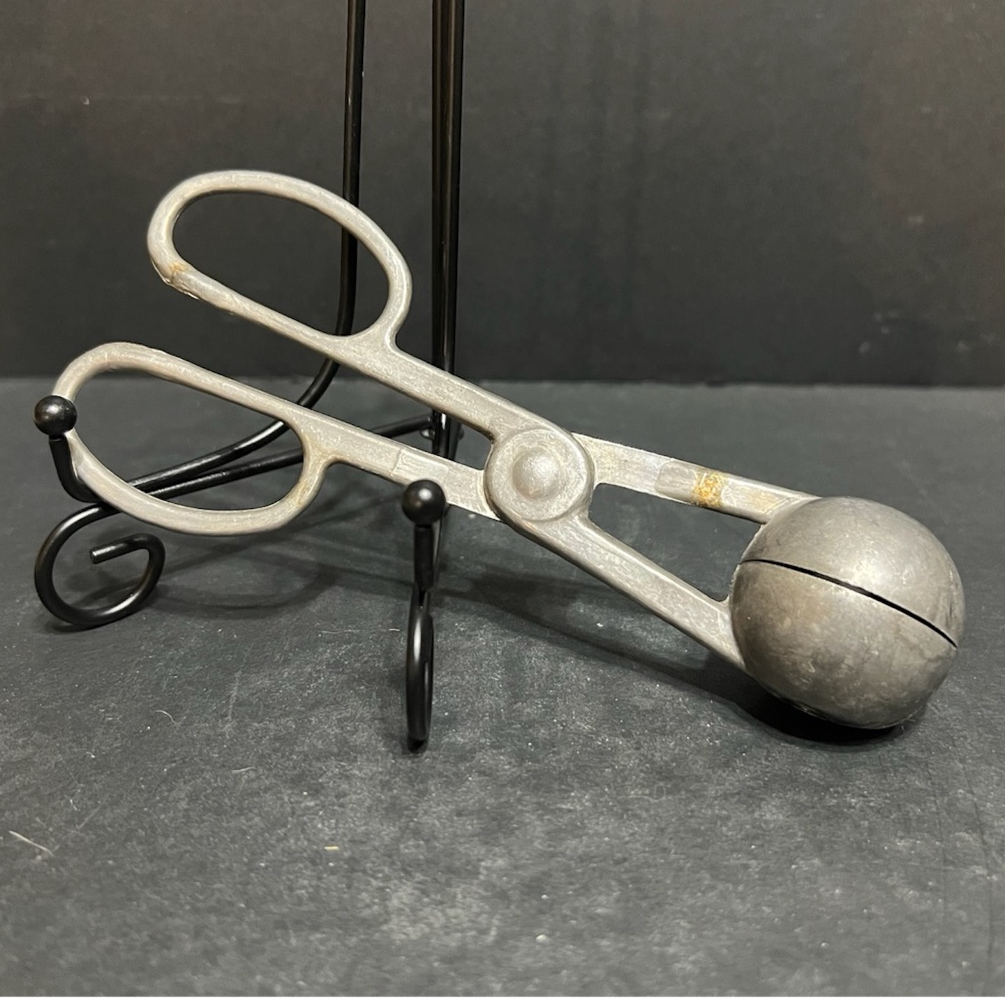 MARKDOWN! Scissor Style Aluminum Meatball Baller Melon Baller Tongs ...