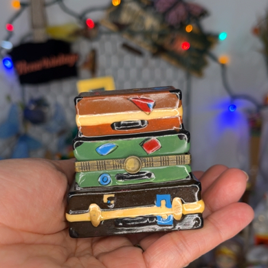 Suitcase Trinket Box