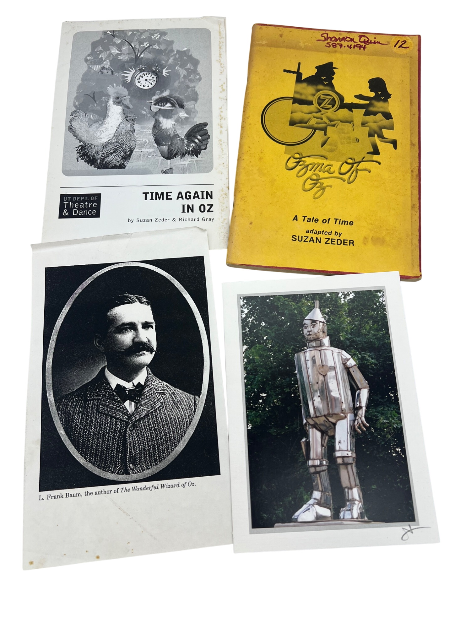 Ozma of Oz A Tale of Time & Time Again in Oz Suzan Zeder + Signed ...