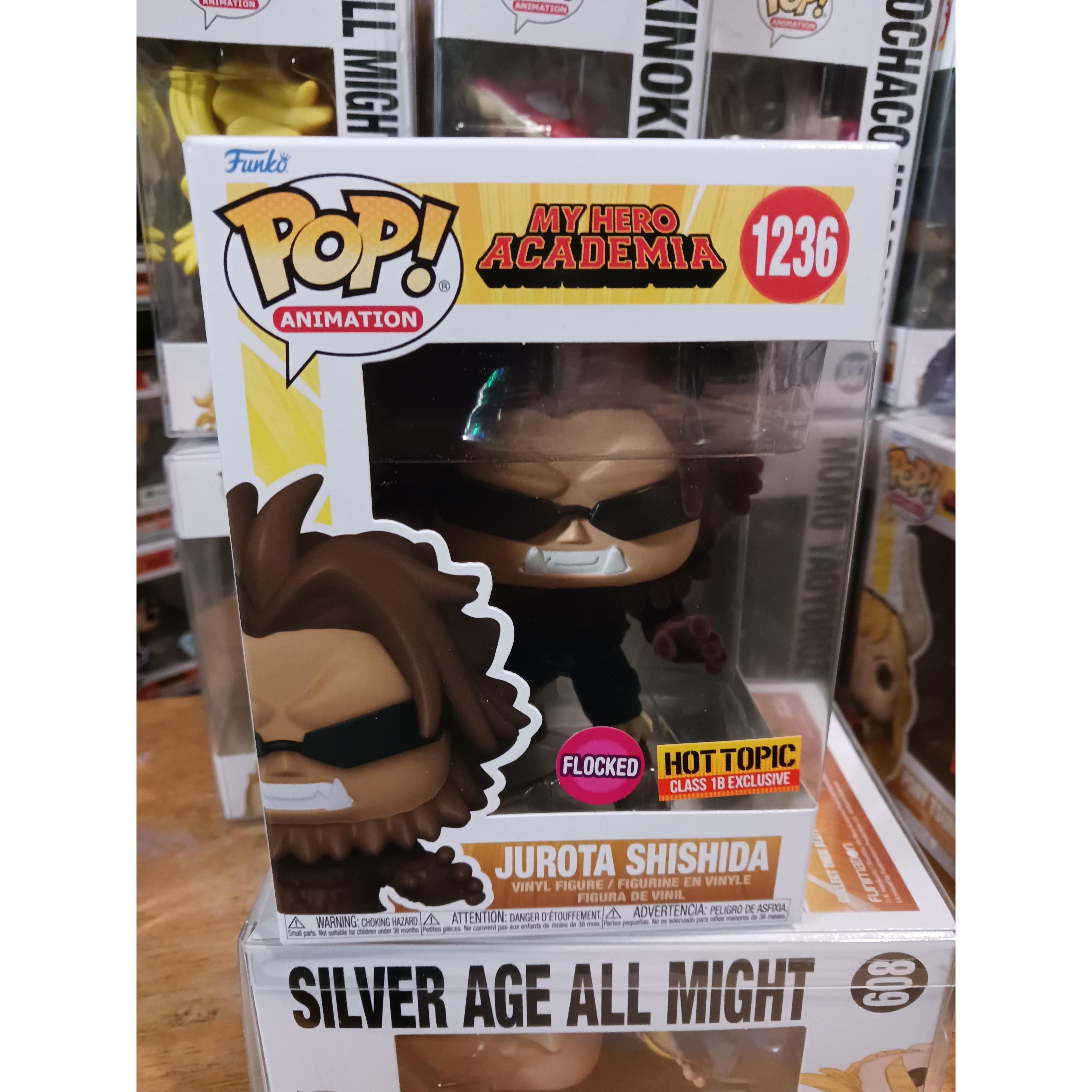 my hero academia Funko pop Jurota Shishida Flocked Hot Topic #1236