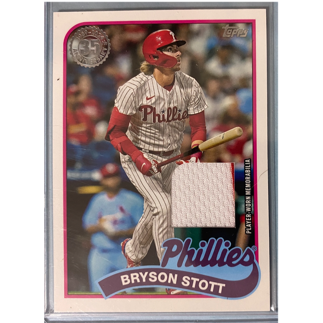 2024 Topps Series 2 1989 Relic Card Philadelphia Phillies - Free Shipping