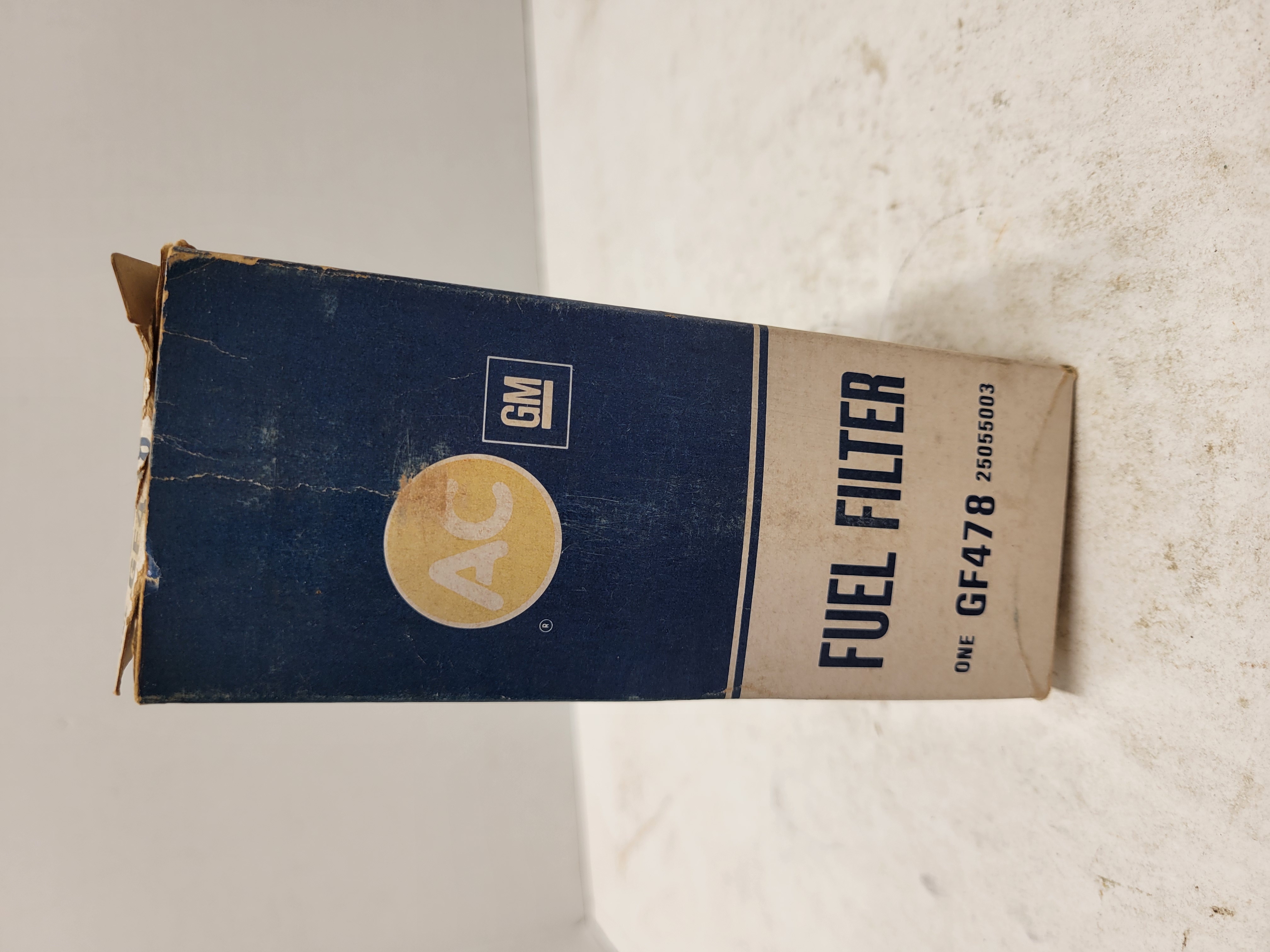 NOS GF478, 25055003 AC Fuel Filter 1982 1983 Chevrolet Camaro 5.0 V8