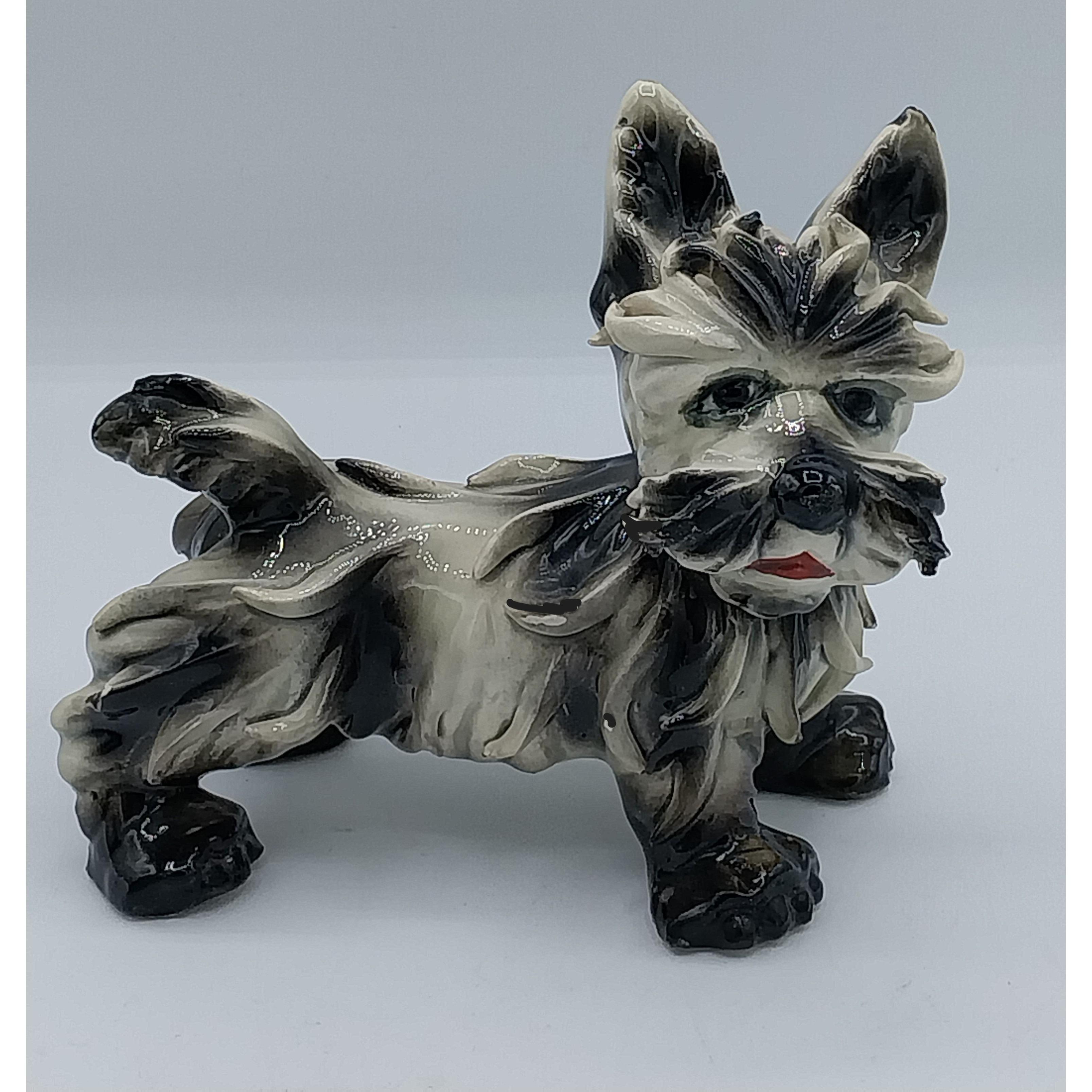 Vintage Italian Spaghetti Scotty Dog Figurine