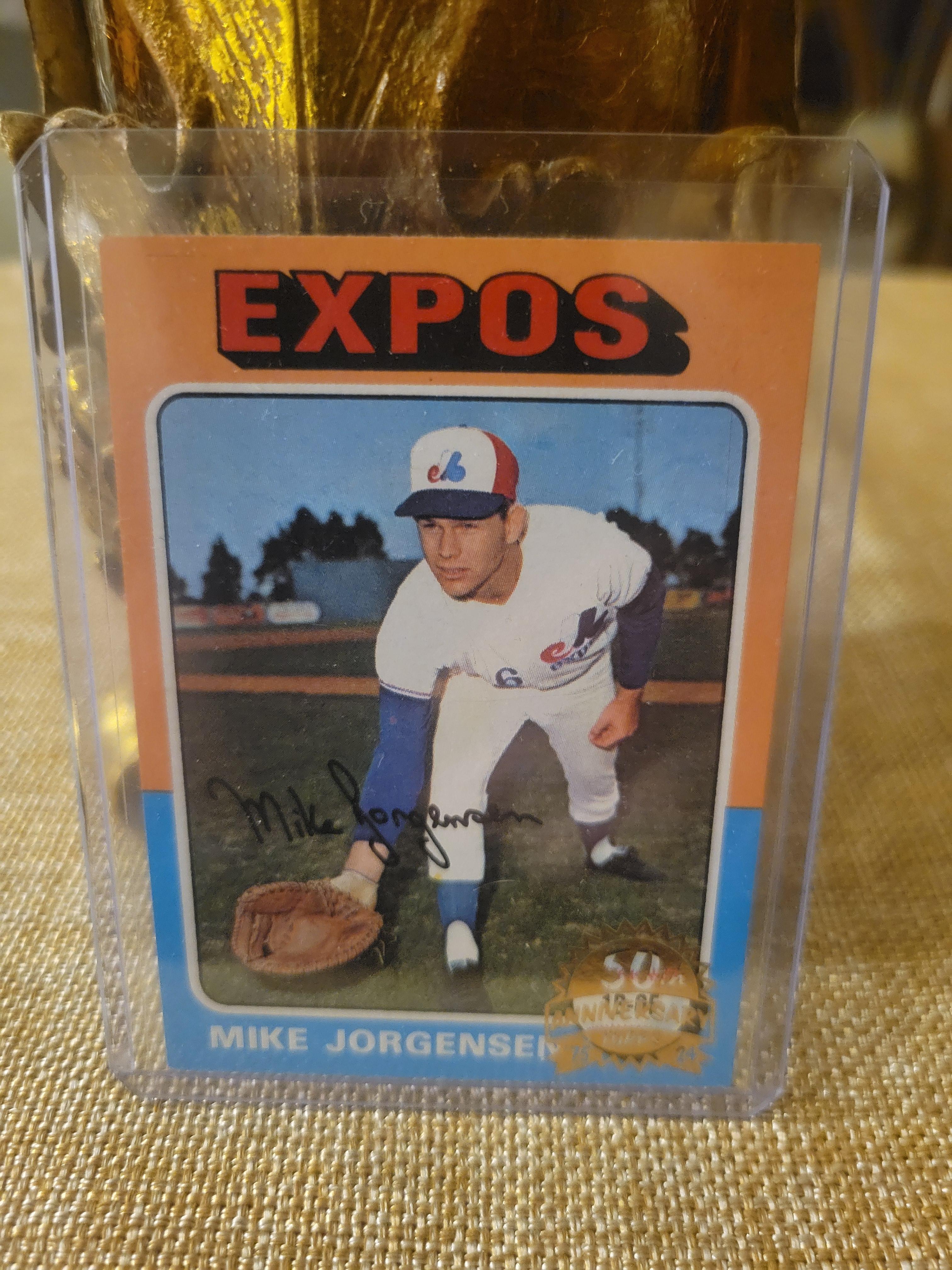 2024 Topps Heritage 50th Anniversary Mike Jorgensen
