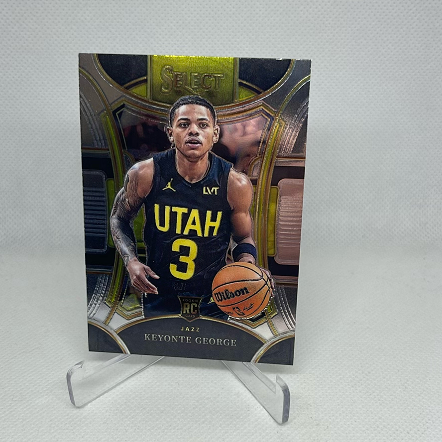 2023-24 Panini NBA Select Silver Mezzanine Keyonte George Rookie Utah ...