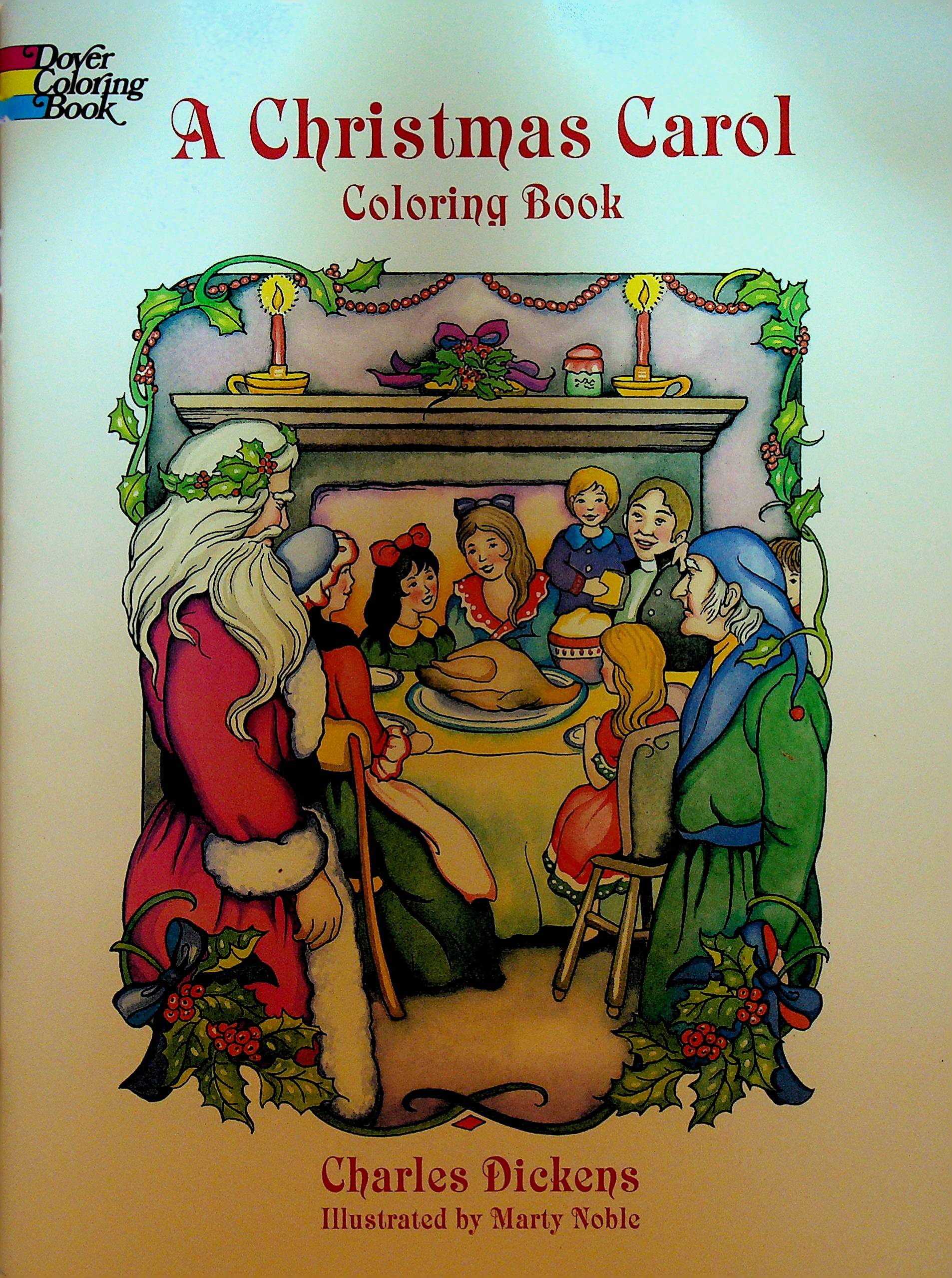 A Christmas Carol Coloring Book Dover Coloring Book
