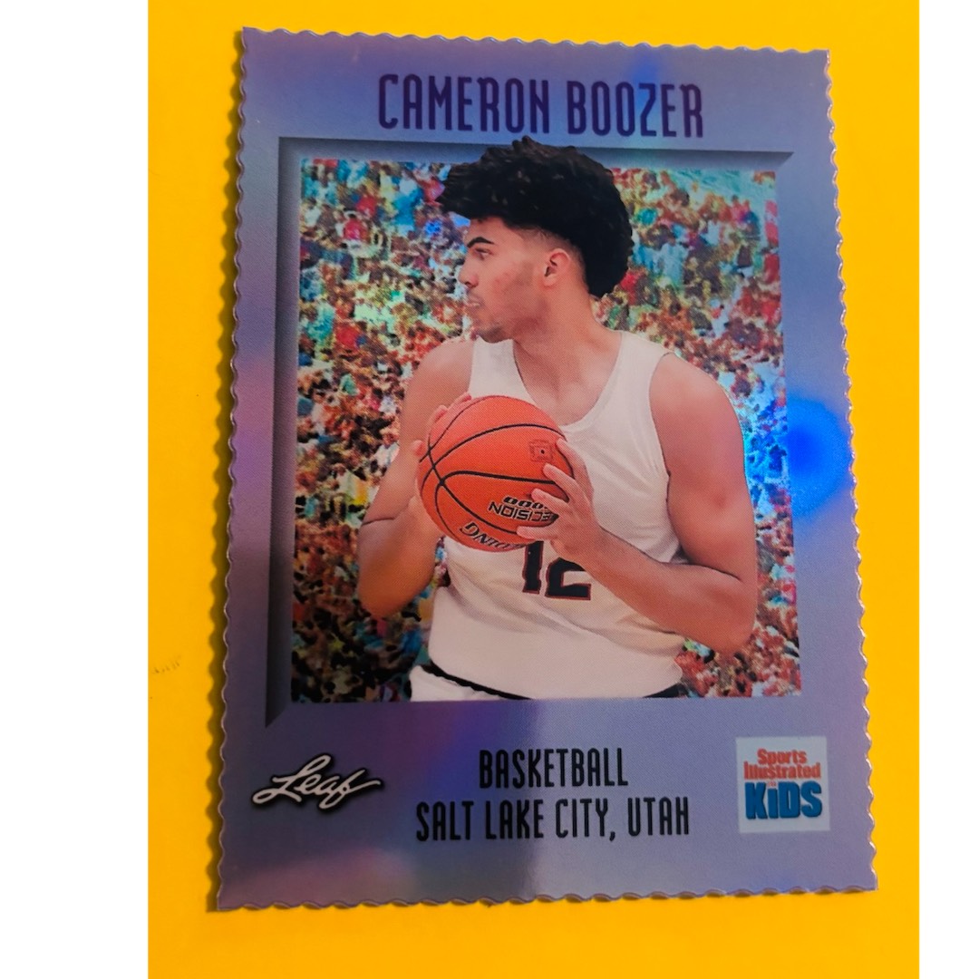 Cameron Boozer Leaf Sports Illustrated For Kids Duke /640