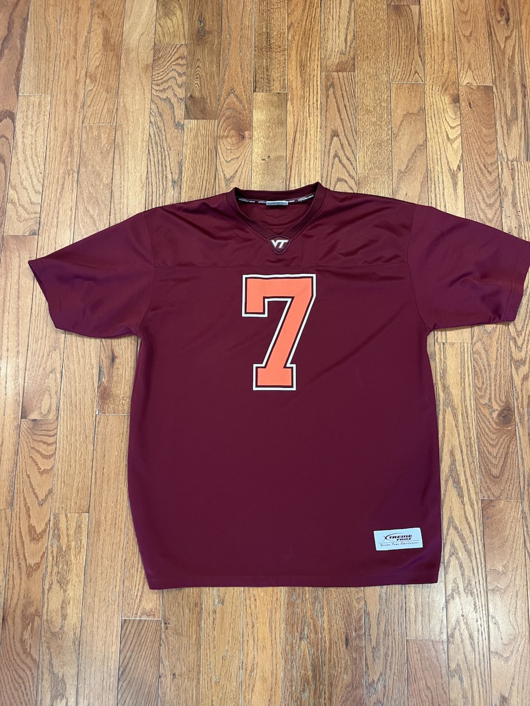 Vintage Xtreme Fans Michael Vick Virginia Tech Football Jersey Shirt ...