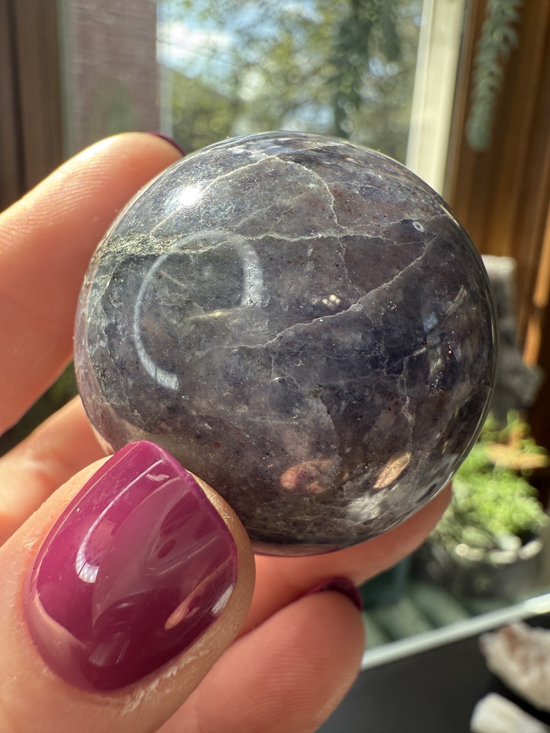 Iolite Sphere (Lower Quality
