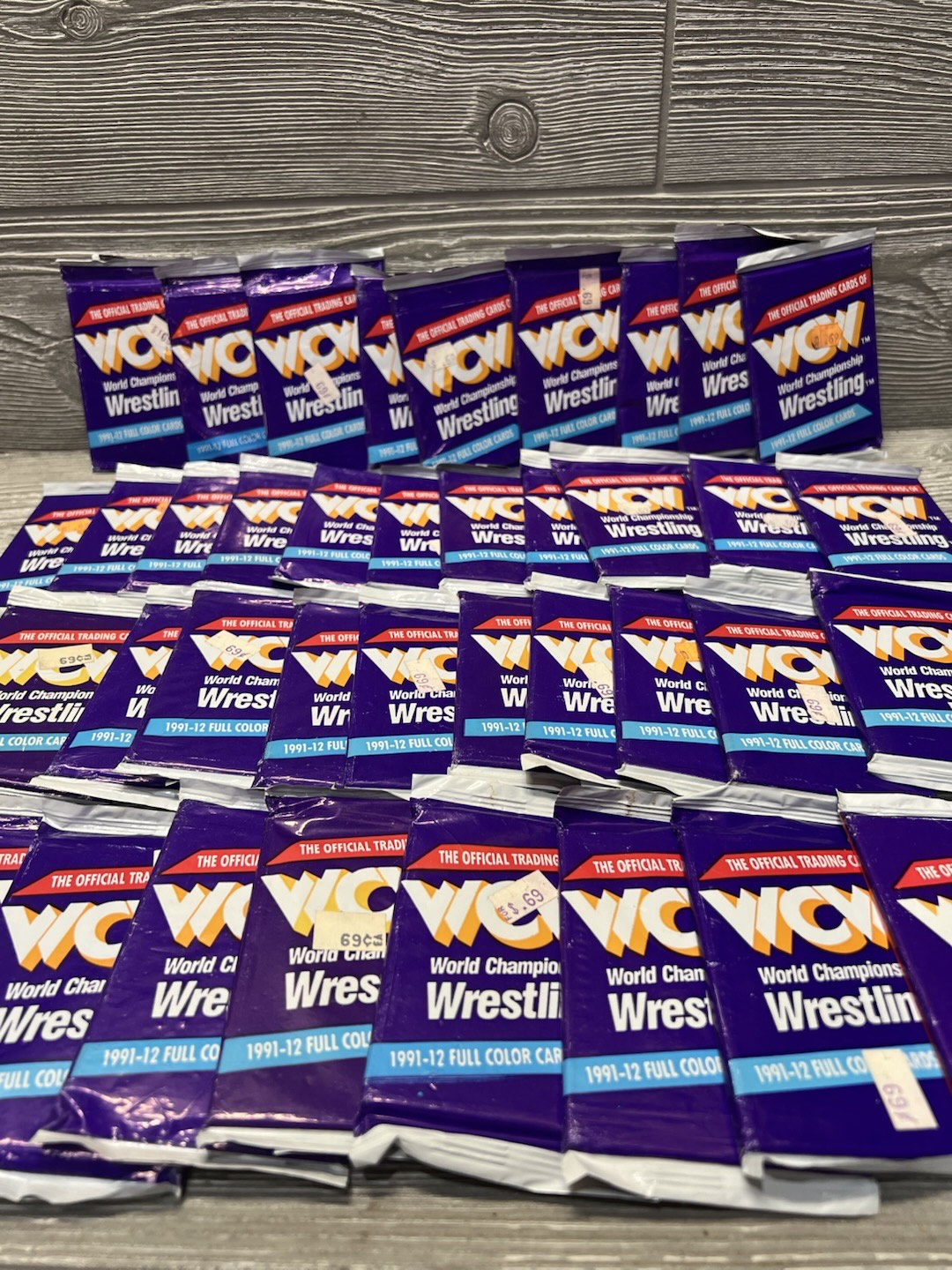 1991 WCW World Championship Wrestling Trading Cards Lot of 41 Factory ...